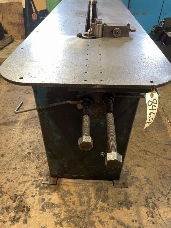 Lubow WBR 1 Table Wire Bender 2 Stop | FH Machinery Inc.