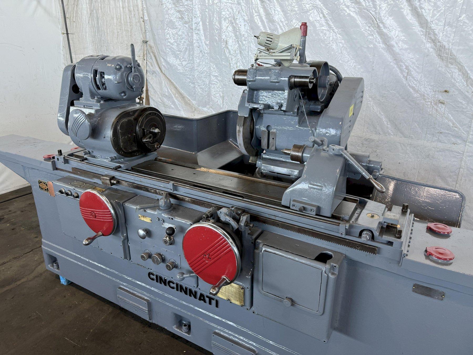 12″ X 48″ CINCINNATI UNIVERSAL CYLINDRICAL GRINDER. STOCK # 0364424 ...