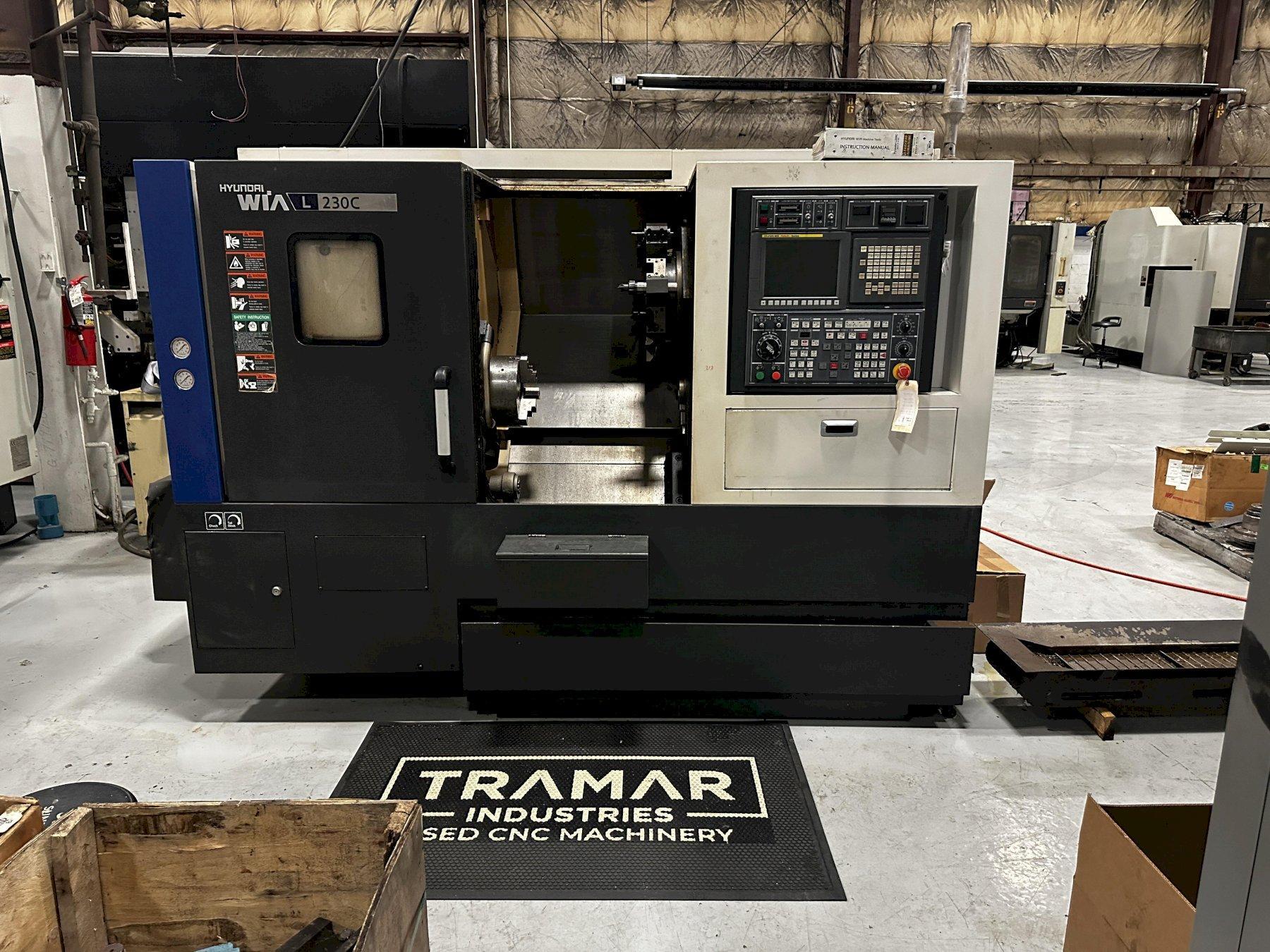 Hyundai Wia L230C Used CNC Lathe For Sale – 2015 | Buy and Sell Surplus ...