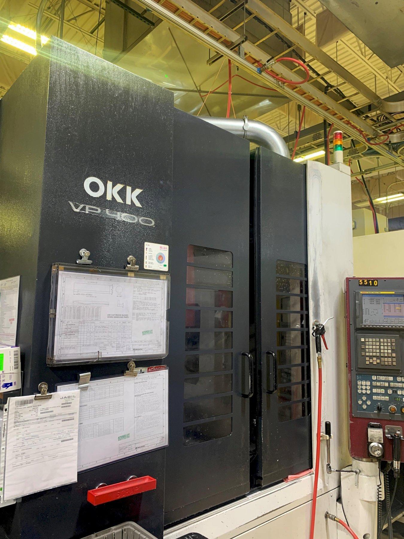 OKK VP400 Used CNC Vertical Machining Center For Sale – 2007 | Tramar ...