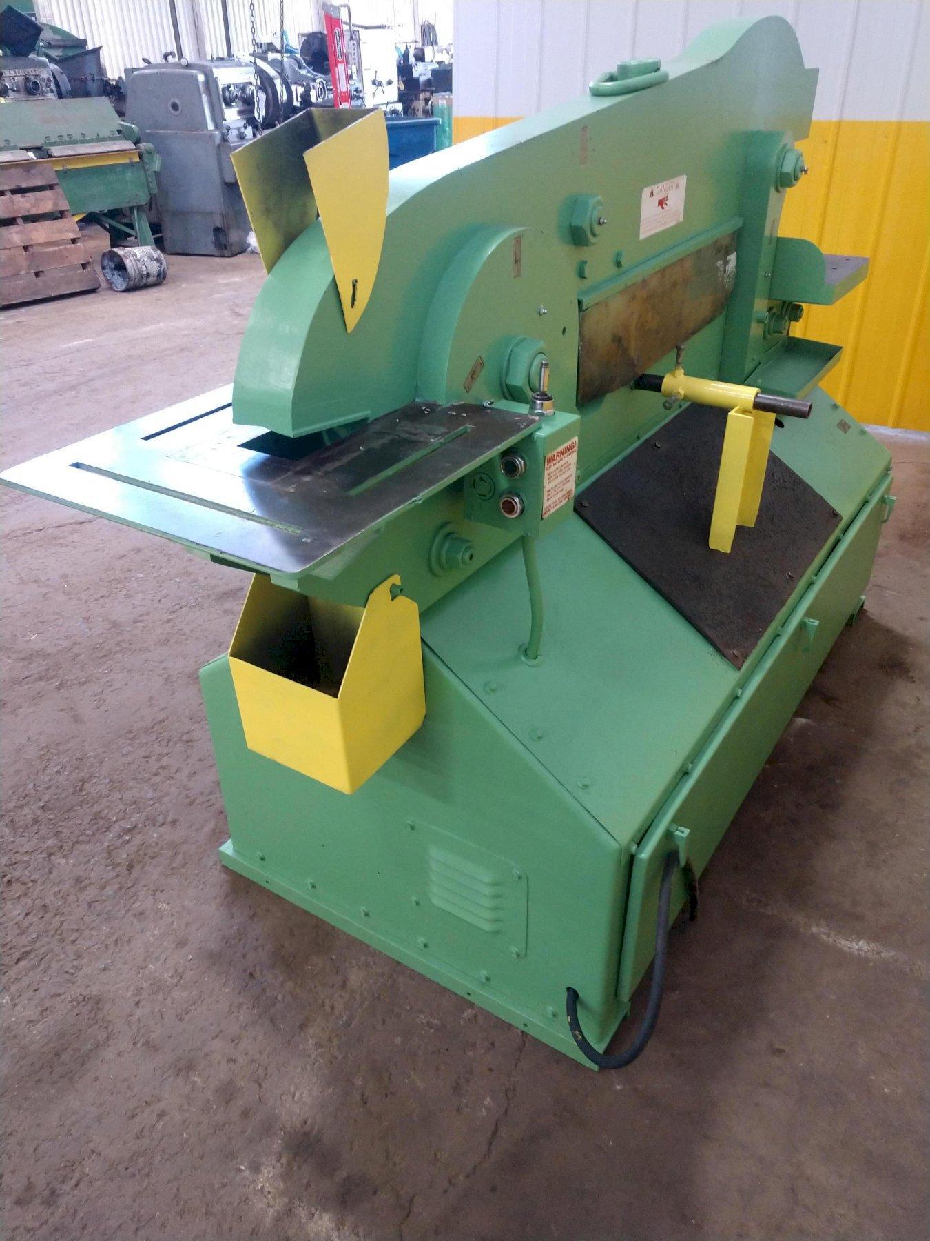 90 TON PIRANHA MODEL P90 HYDRAULIC IRONWORKER: STOCK #12507