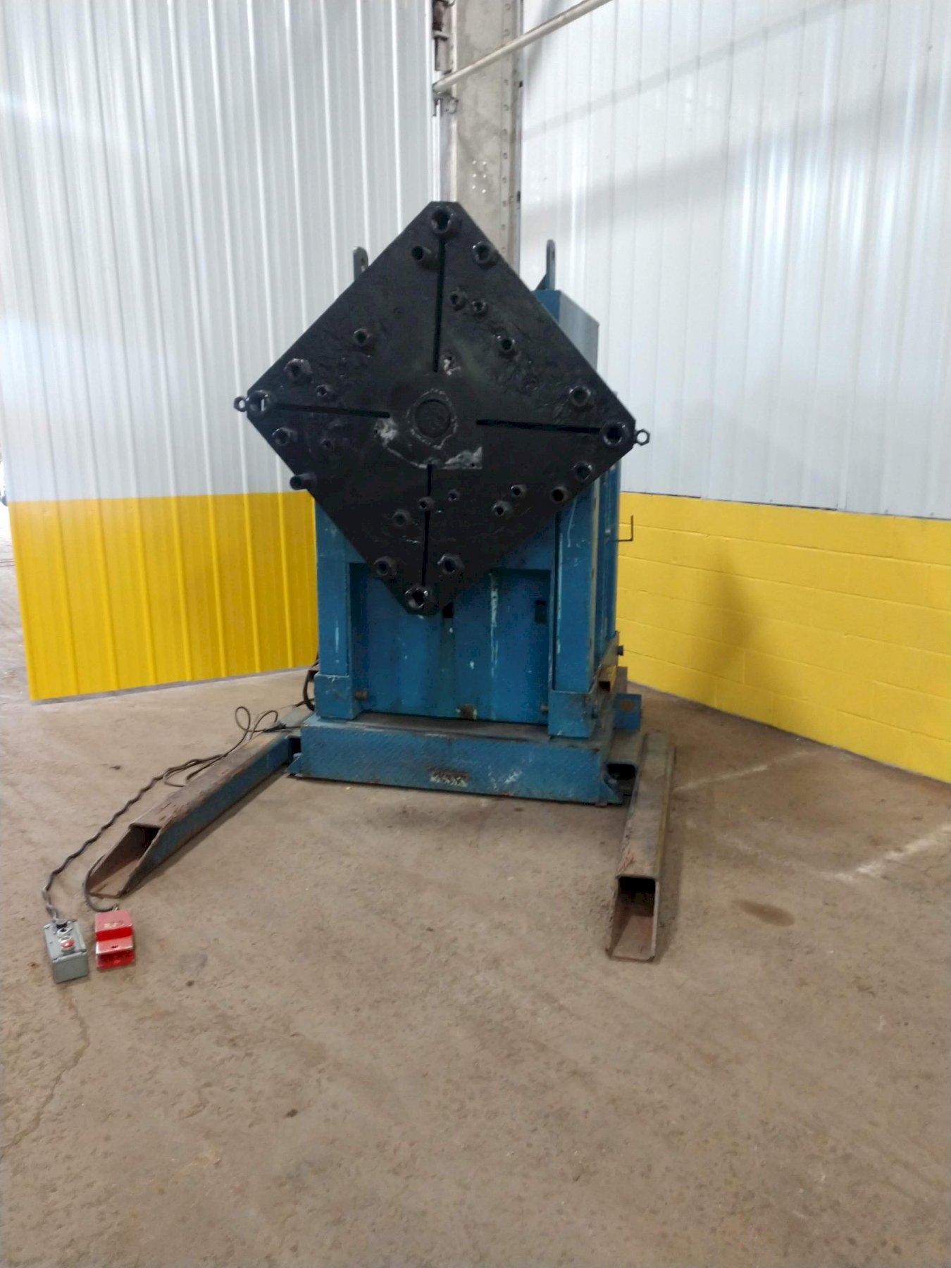 30,000 LB ARONSON HORIZONTAL ROTARY WELDING POSITIONER: STOCK #12590