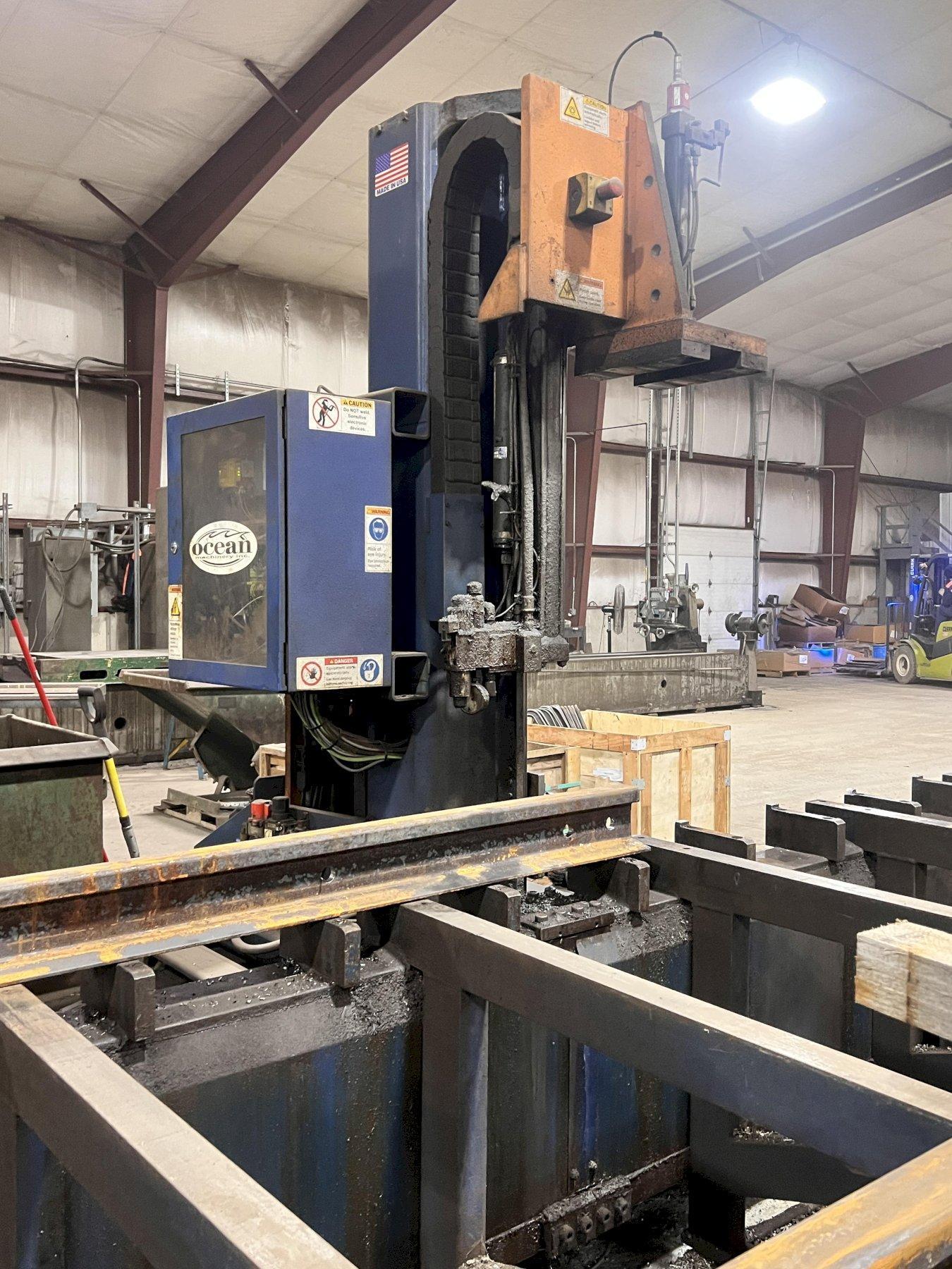 40′ LONG X 2″ DRILL CAPACITY BEAM PEDDINGHAUS OCEAN AVENGER MODEL #1000 ...