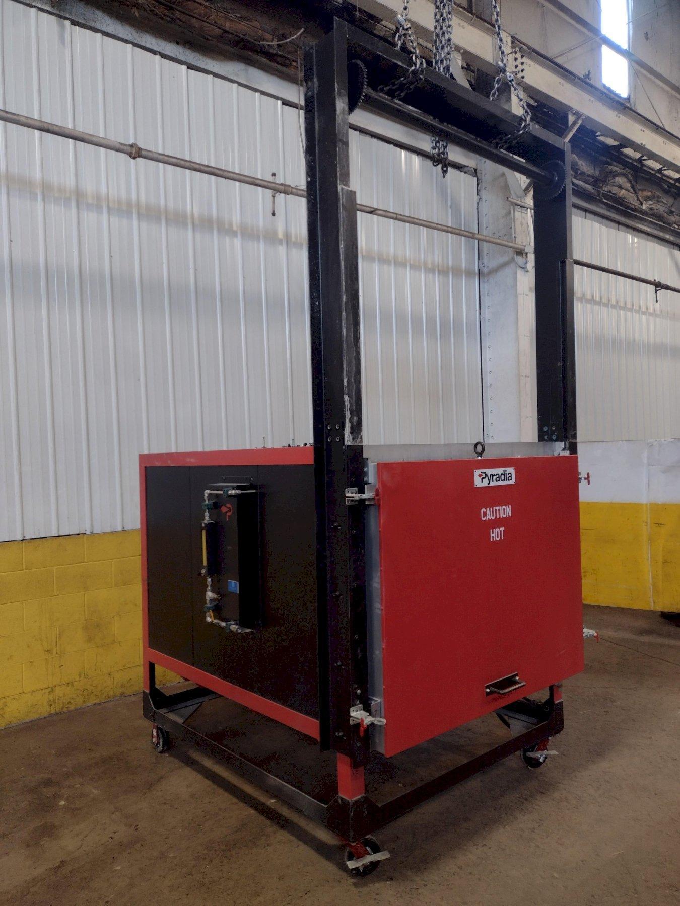 1200 DEGREE 50″ X 30″ PYRADIA (2016) BOX CHAMBER FURNACE: STOCK #18218