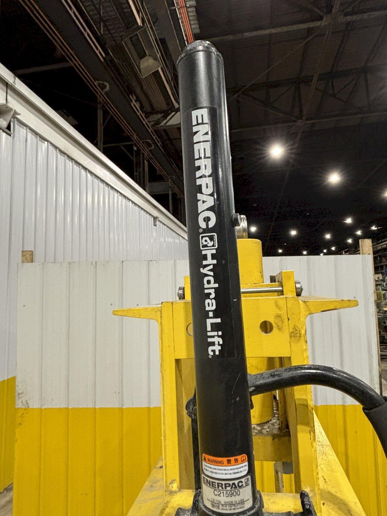 50 TON ENERPAC H-FRAME HYDRAULIC PRESS: STOCK #22033