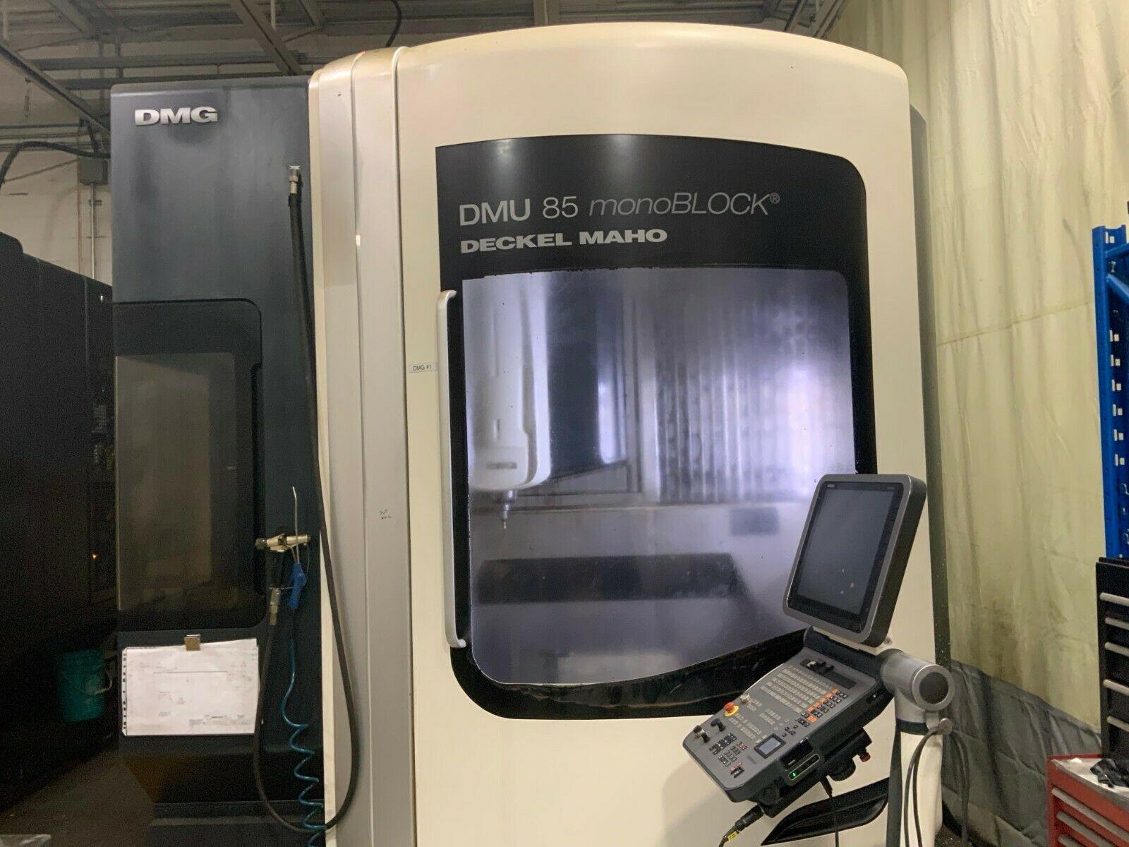 DMG DMU 85 monoBLOCK CNC Vertical Machining Center | G-2000 Inc.