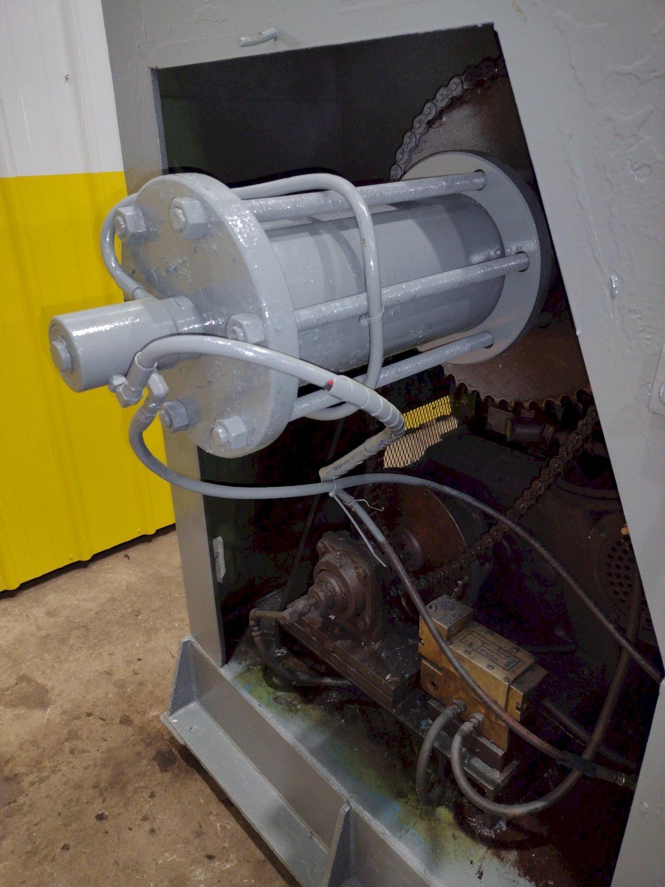 10,000 LB X AMERICAN STEEL LINE MOTORIZED COIL REEL UNCOILER: STOCK 17199