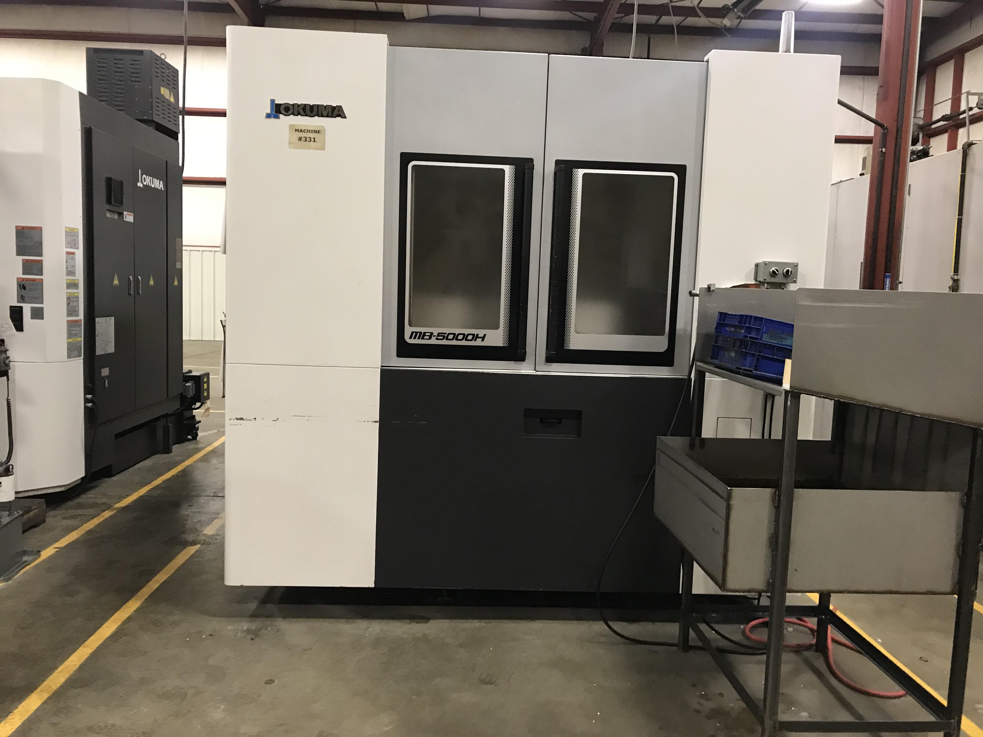 Okuma MB-5000H CNC Horizontal Machining Center, OSP300M, Full 4th, CTS ...