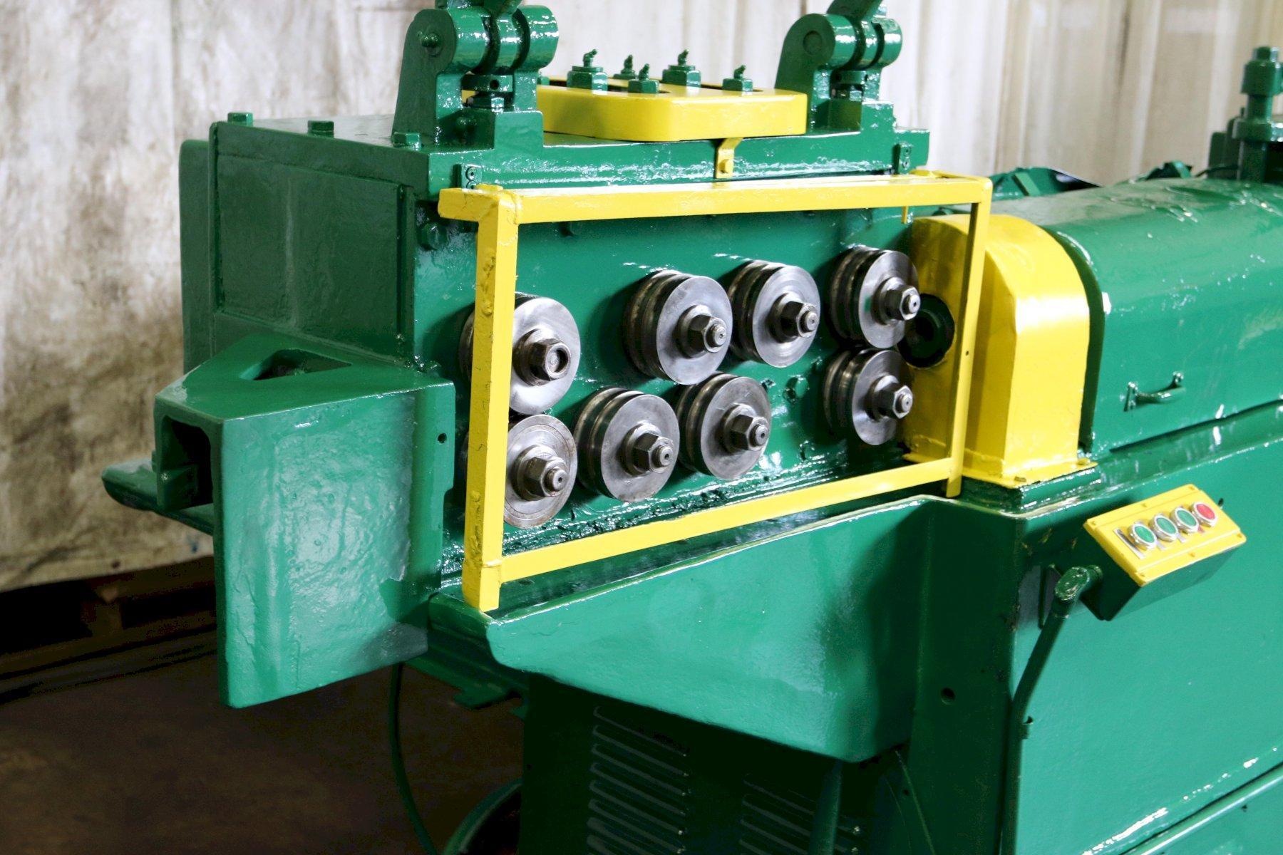 5/8″ LEWIS MODEL 10-F ROTARY STRAIGHTENER & TRAVELING CUTOFF WIRE ...