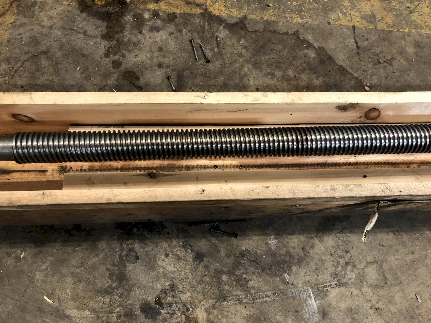 95 1 2 X 1 1 8 BALL SCREW STOCK 14303