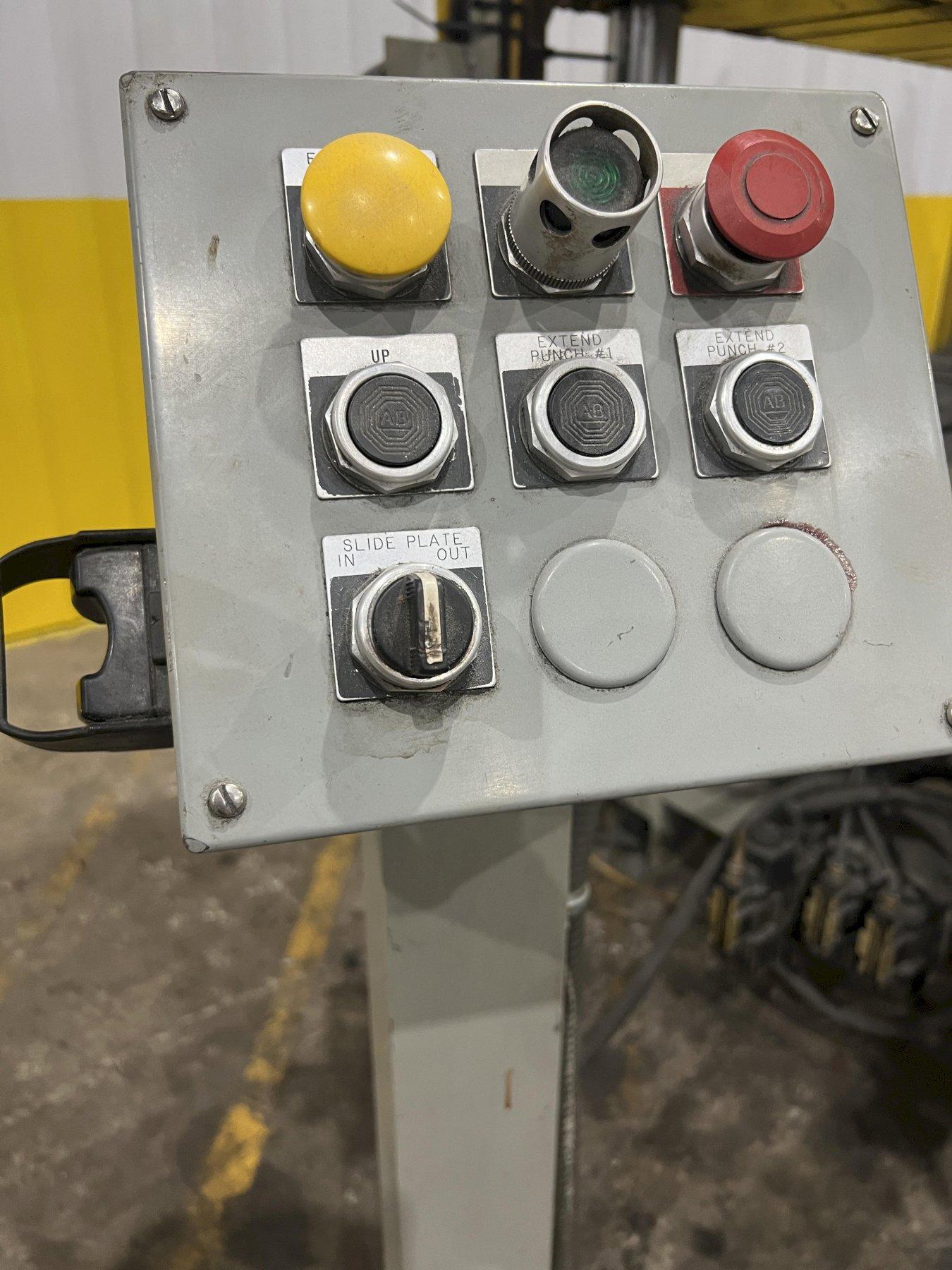 100 TON METAL MECHANICS HYDRAULIC SPOTTING & DIE TRYOUT PRESS: STOCK #20625