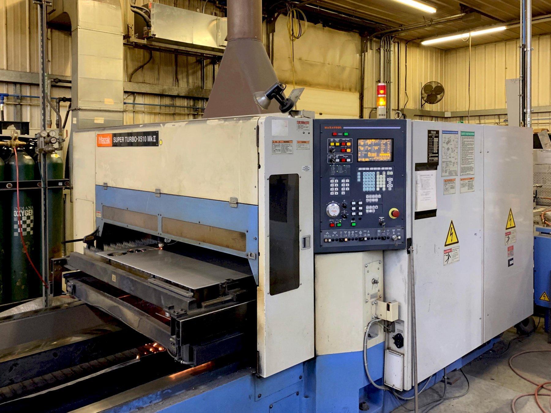 Mazak SuperTurbo X510 MKII (2000) 2.5kW Laser | Machine Factory Outlet