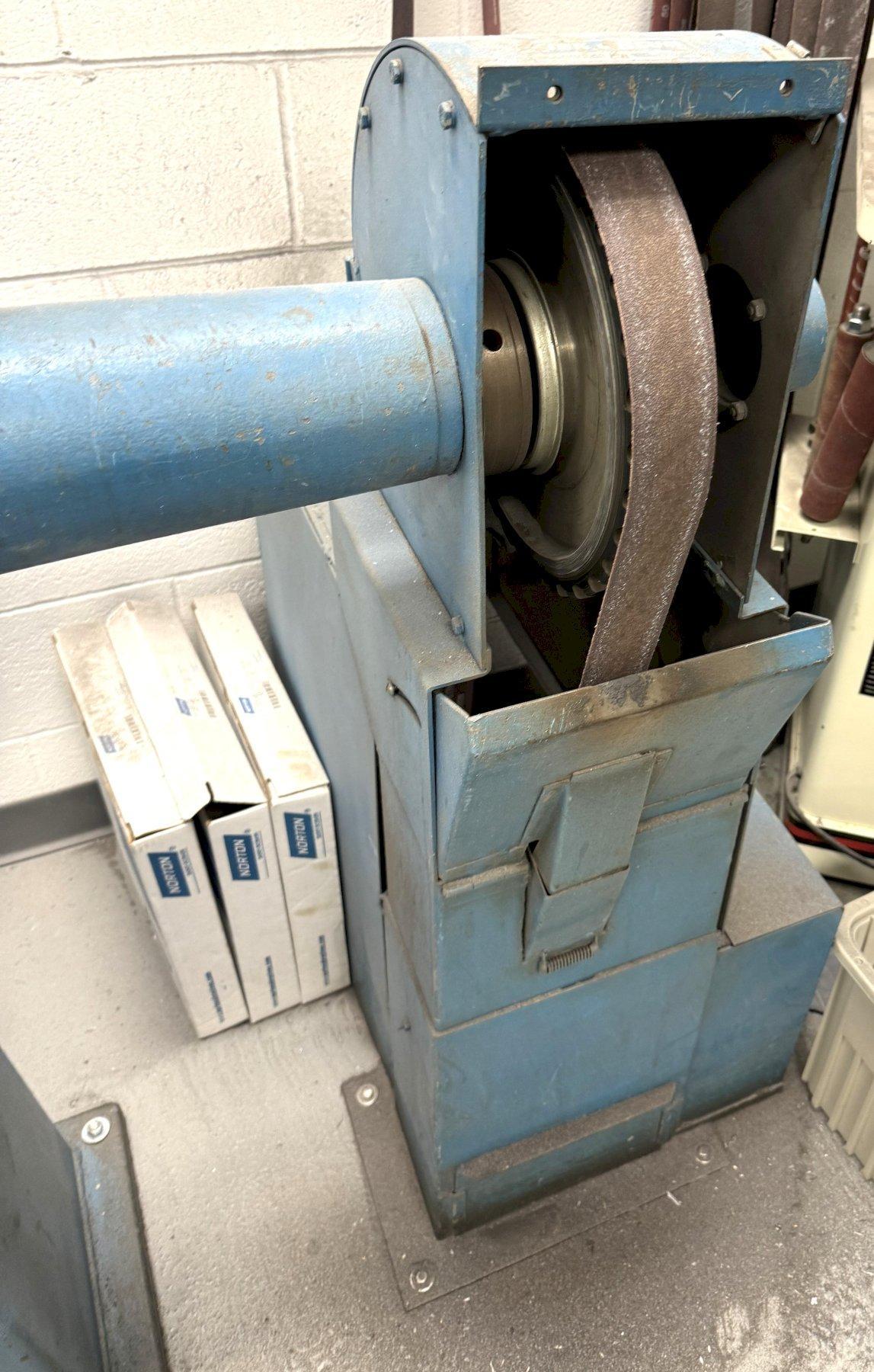 Cincinnati D.E. Grinder/Sander, 12″ Wheel, 2 HP | C.W. Wood Machinery Inc.