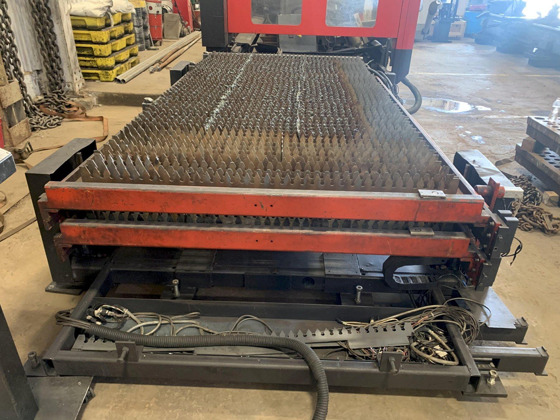 4000 Watt x 60″ x 120″ AMADA LASER CUTTING CELL WITH SHUTTLE TABLE ...