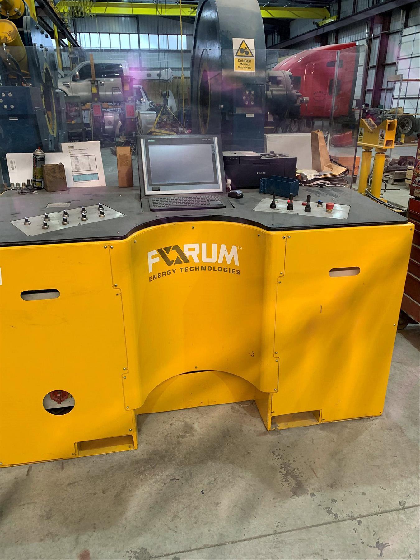 USED, FORUM ENERGY TECHNOLOGIES FULLY ROTATIONAL TORQUE BUCKING MACHINE ...