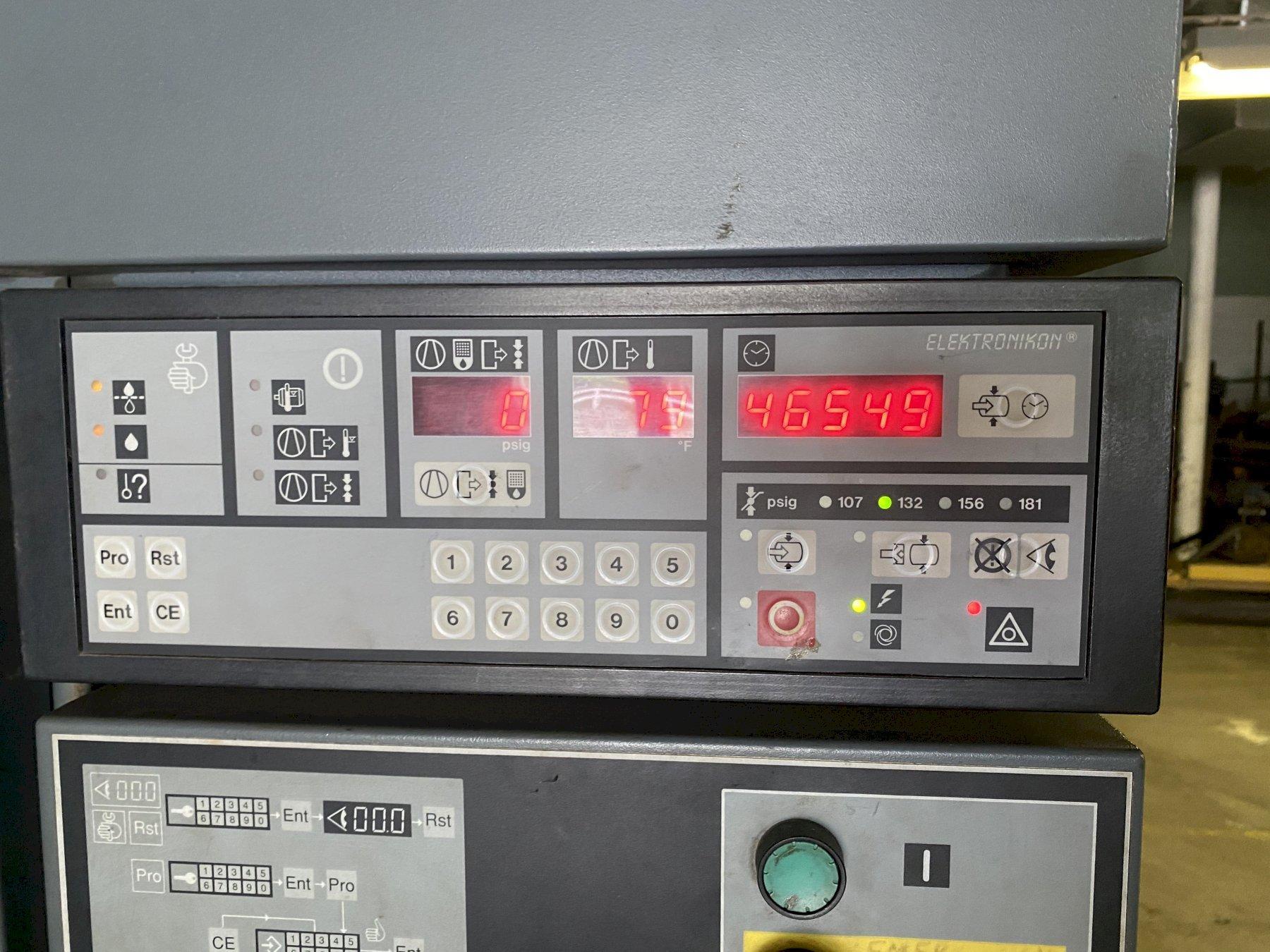 ATLAS COPCO MODEL #GA55 ROTARY AIR COMPRESSOR: STOCK #13498