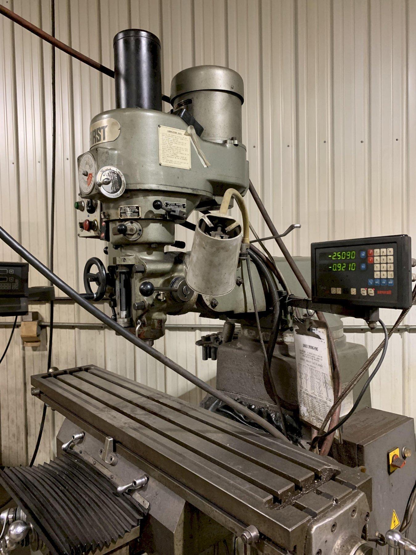 First Variable Speed Vertical Milling Machine w/ Torque Rite Power Drawbar | AMC