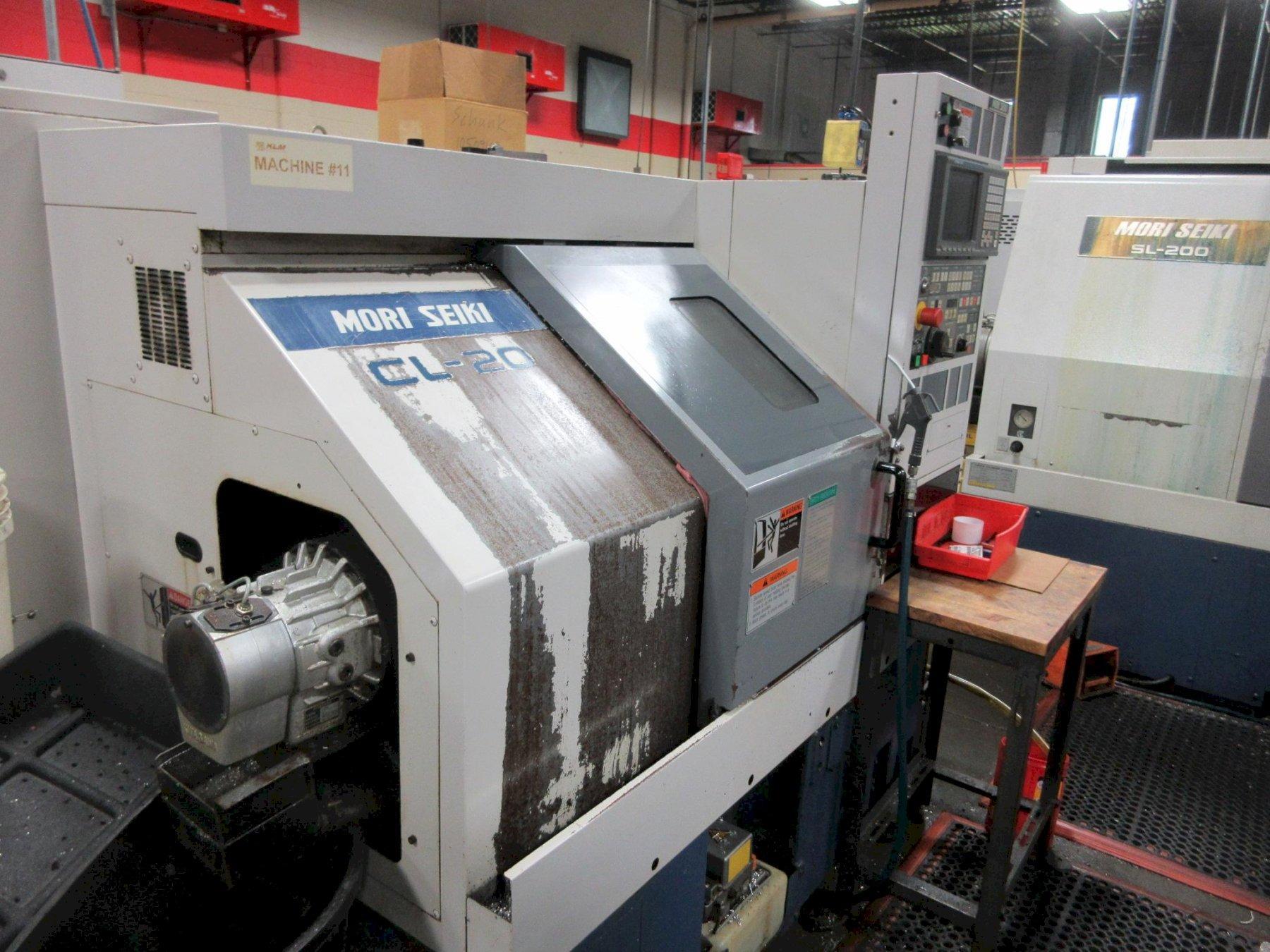 MORI SEIKI CL-20 CNC LATHE | Wisconsin Metalworking Machinery Inc.
