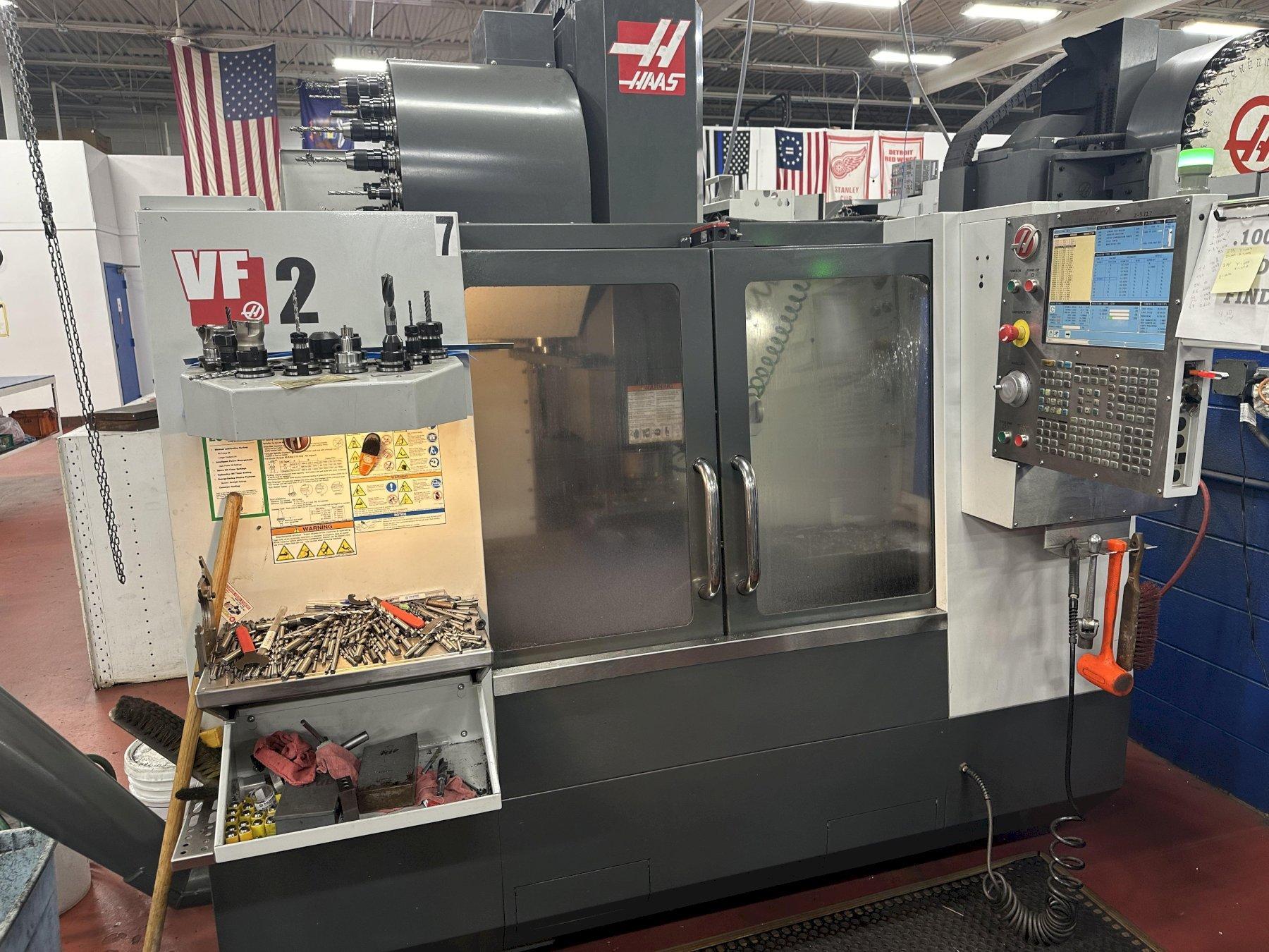 2010 Haas VF2 CNC Vertical Mahcining Center | Lee Stevens Machinery