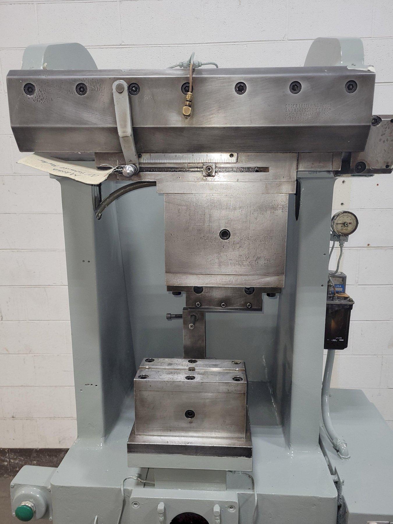 Schmidt Model 175-6S Hydraulic Marking Machine | Adams Machinery Company