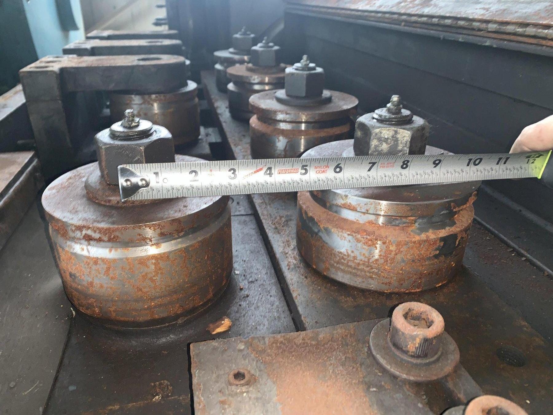 3″ TUBE SHUSTER #5GRS 16-ROLL 2 PLANE STRAIGHTENER: STOCK #10001