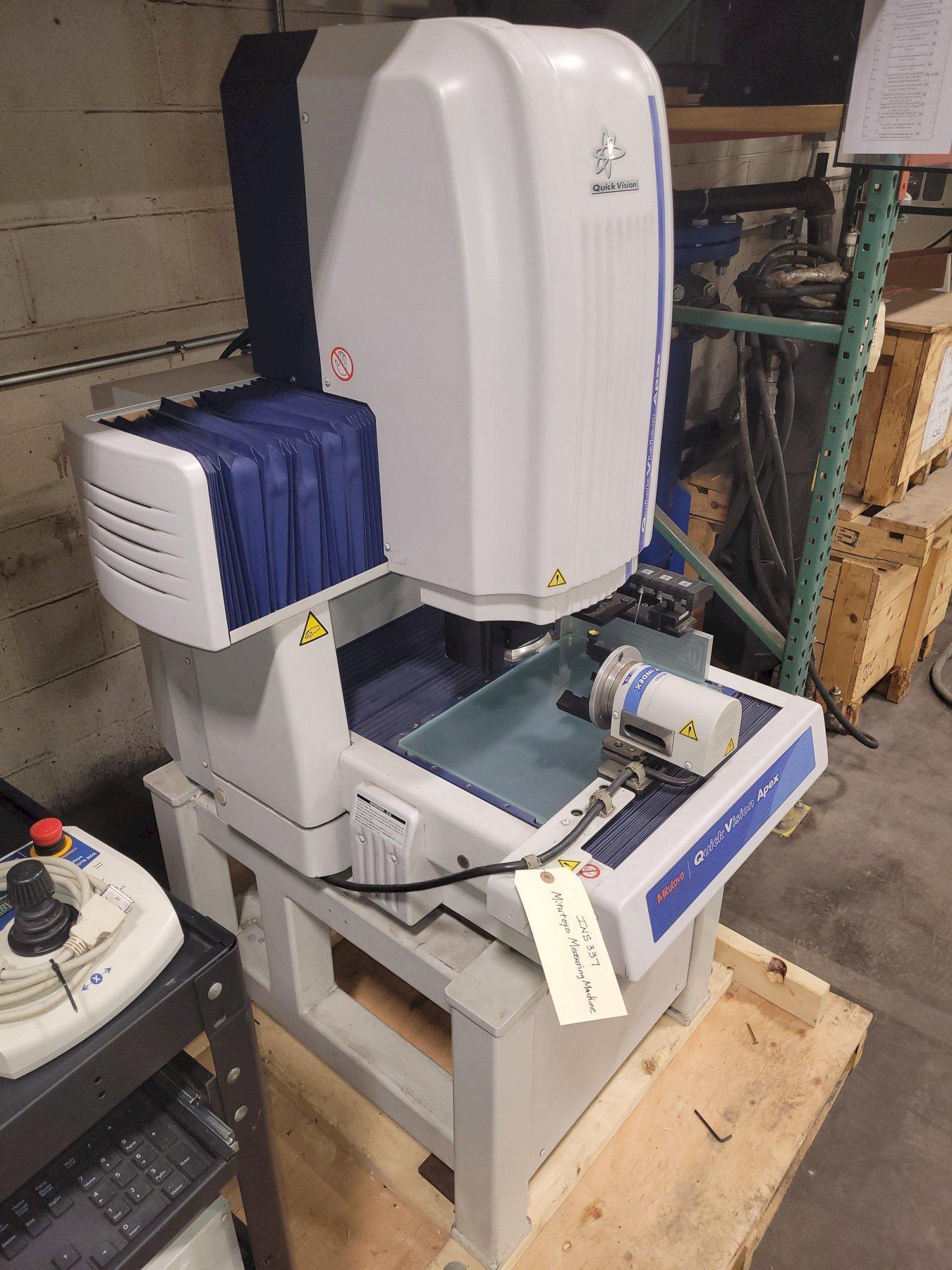 Mitutoyo Quick Vision Apex Model QVT1-X302P1L-C Combination Visual and ...