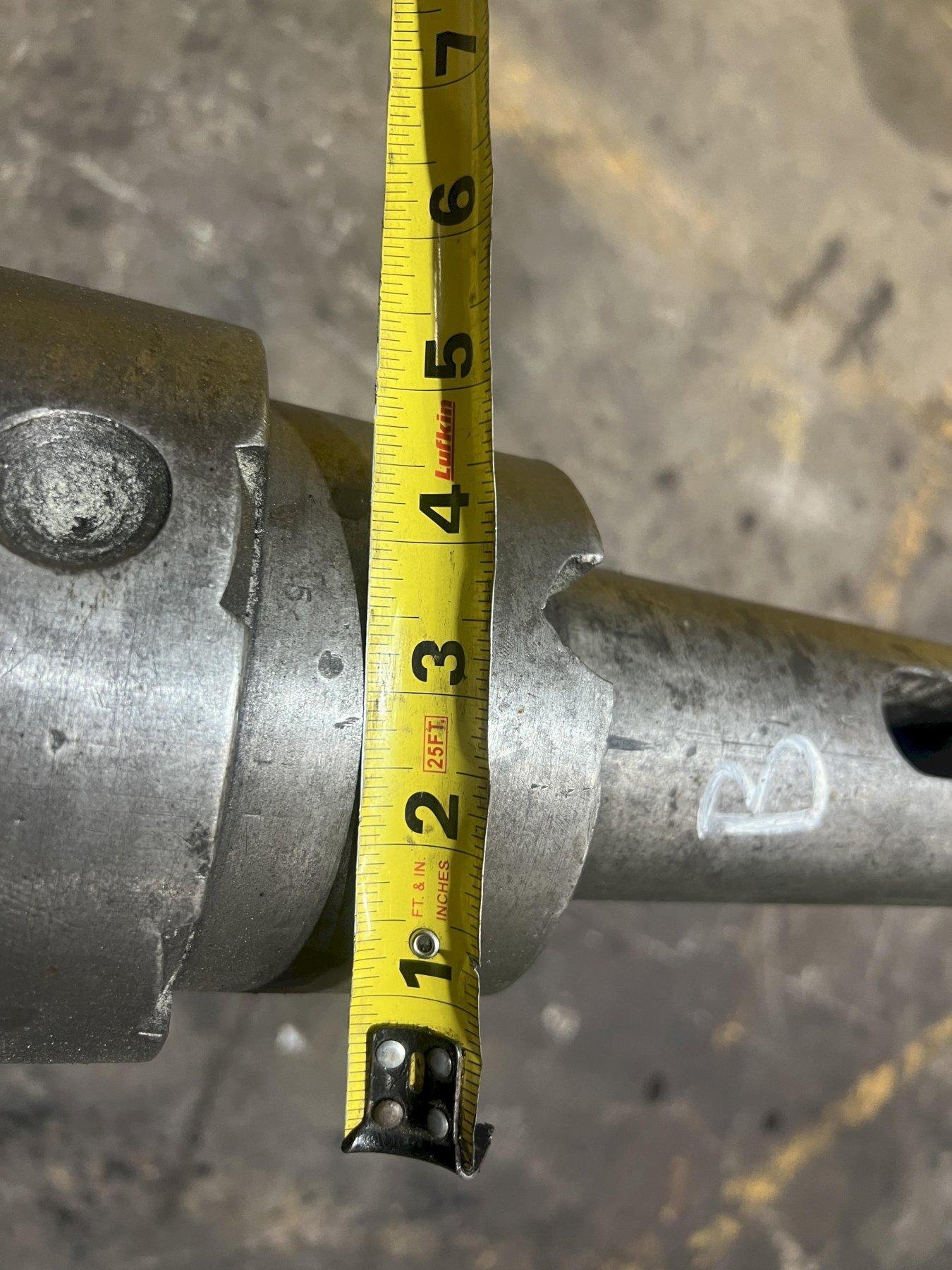 5.75″ DIAMETER X 15′ LONG BORING BAR WITH MORSE TAPER: STOCK #20649