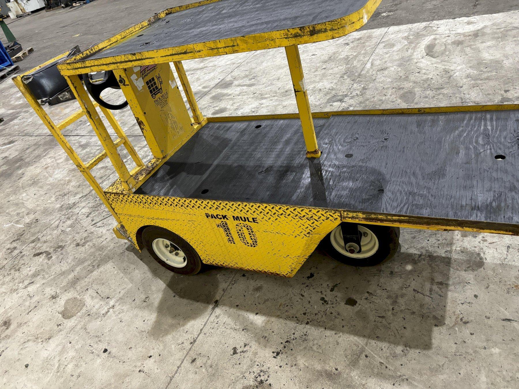 1200 LBS PACK MULE MODEL #SC-775-6CA 36V ELECTRIC CHASER CART: STOCK #21676