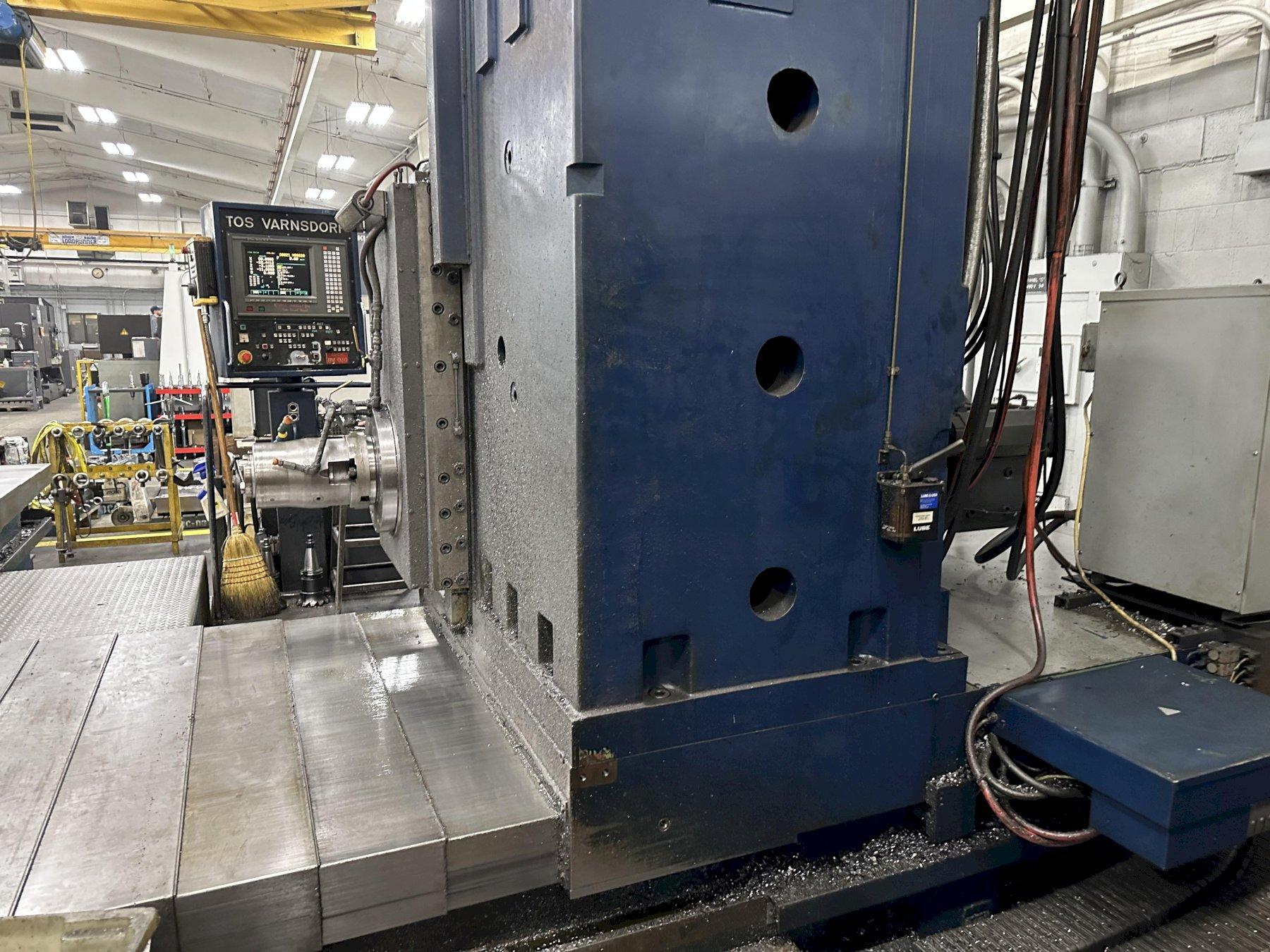 5.1″ TOS VARNSDORF WHN13.8 1 AXIS CNC HORIZONTAL BORING MILL. STOCK ...