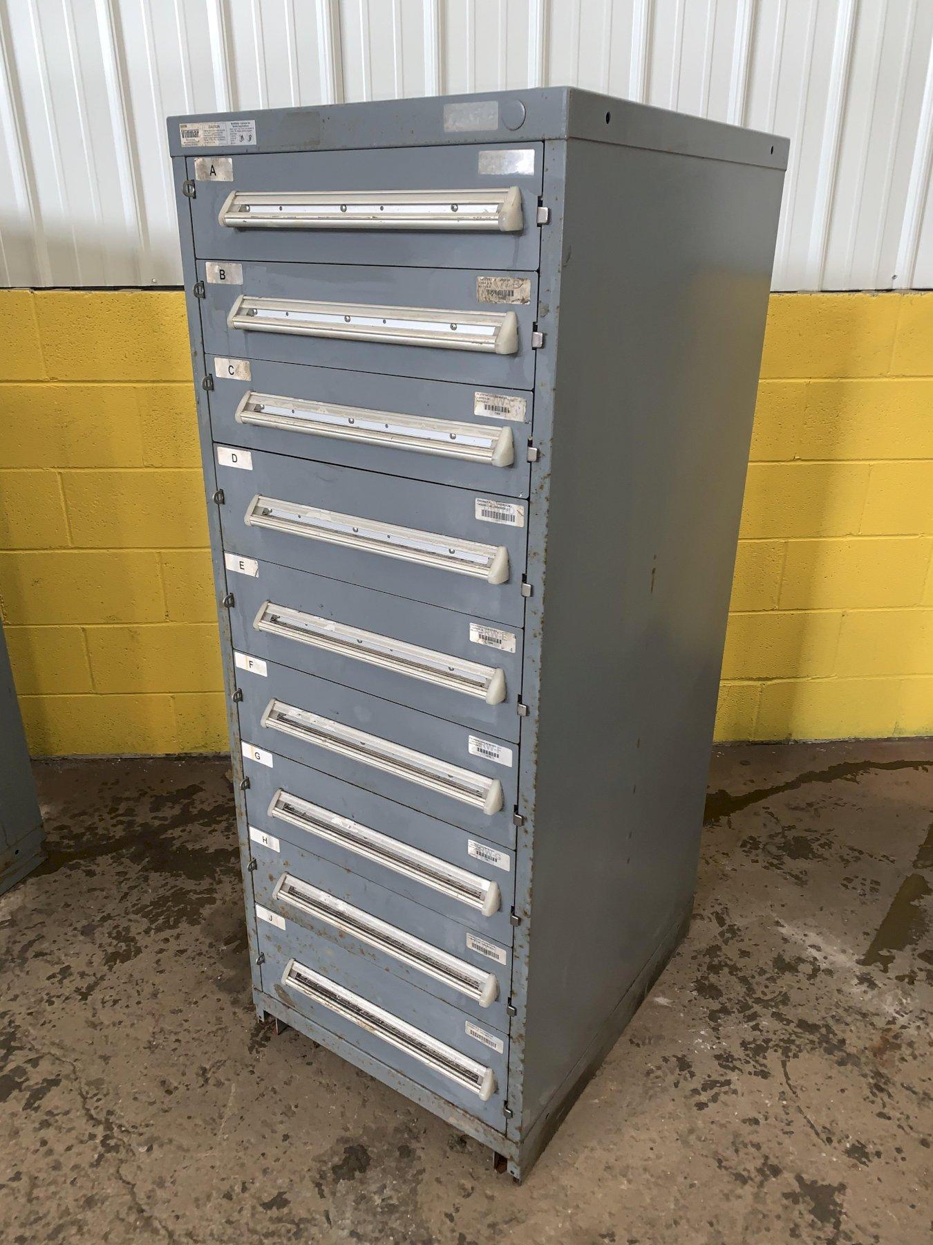 22.5” x 28” x 59” VIDMAR TOOL STORAGE CABINET: STOCK #12469