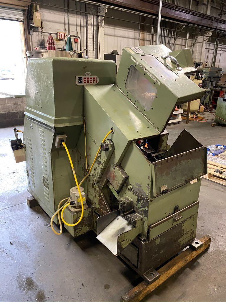 Saspi Model GV-2 High Speed Flat Die Thread Roller | Hariton Machinery ...