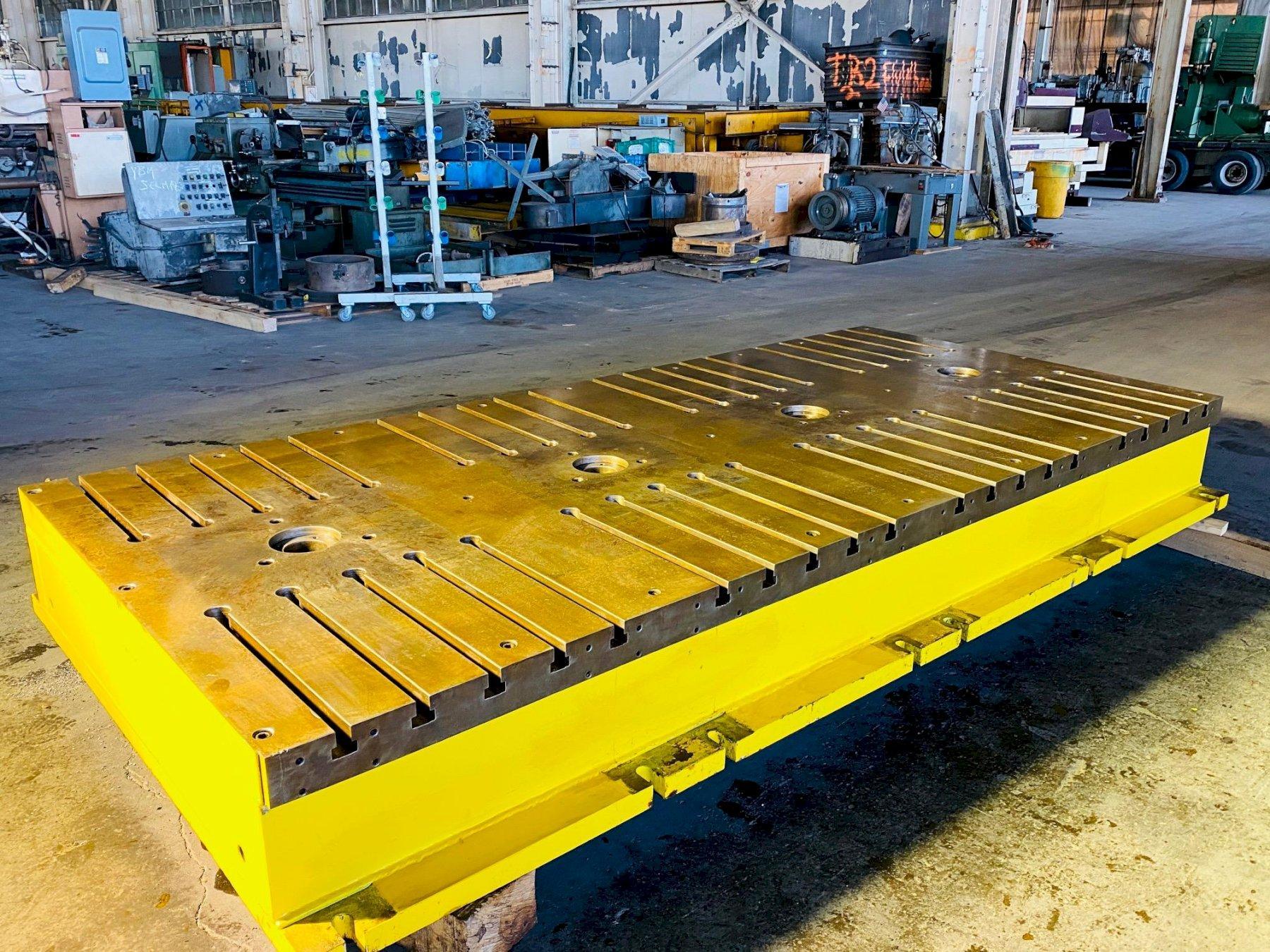 65″ x 143″ x 16″ T Slotted Floor Plate | G-2000 Inc.