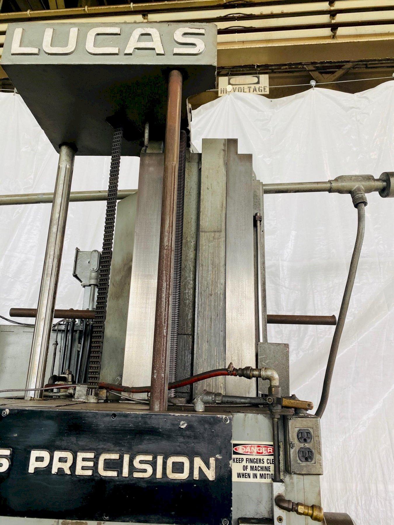 4″ Lucas Precison 441B-72 Horizontal Table Type Boring Mill | G-2000 Inc.