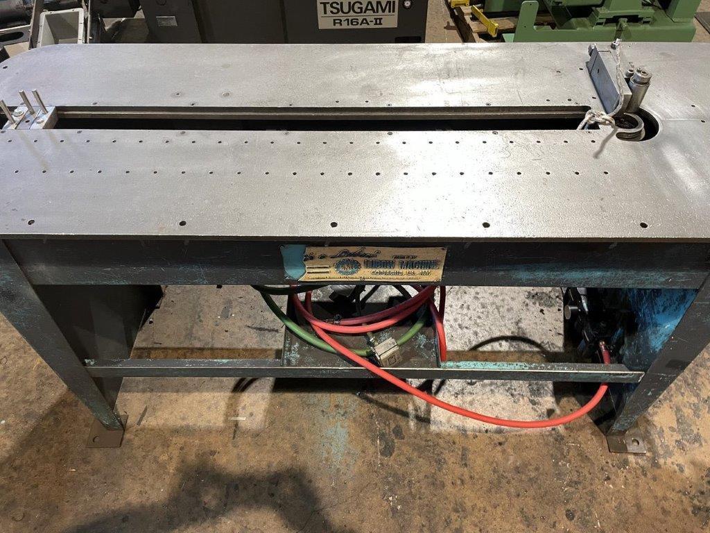 Lubow WBR 1 Table Wire Bender 2 Stop | FH Machinery Inc.