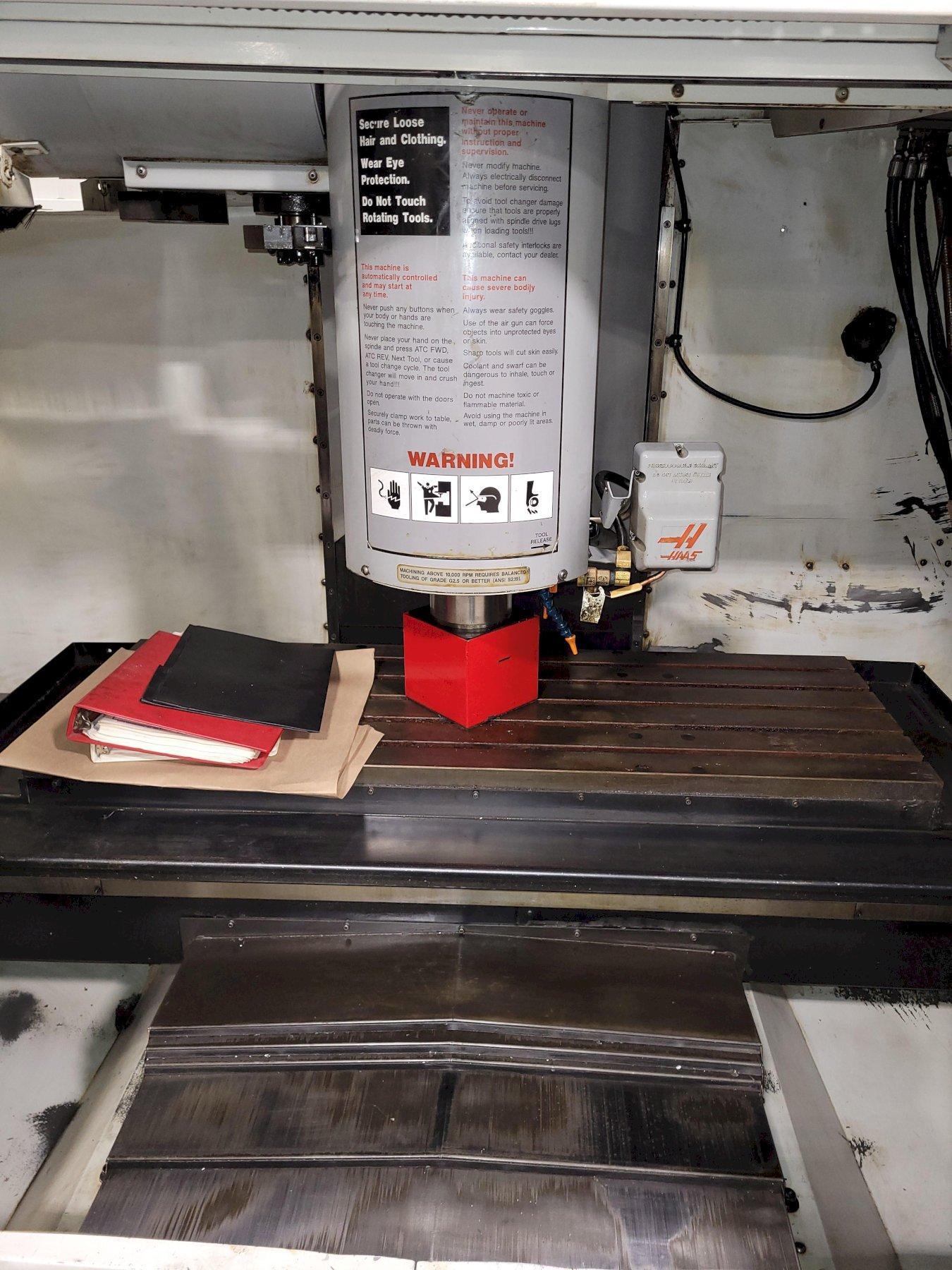 Haas Model VF4SS Vertical Machining Center | Adams Machinery Company