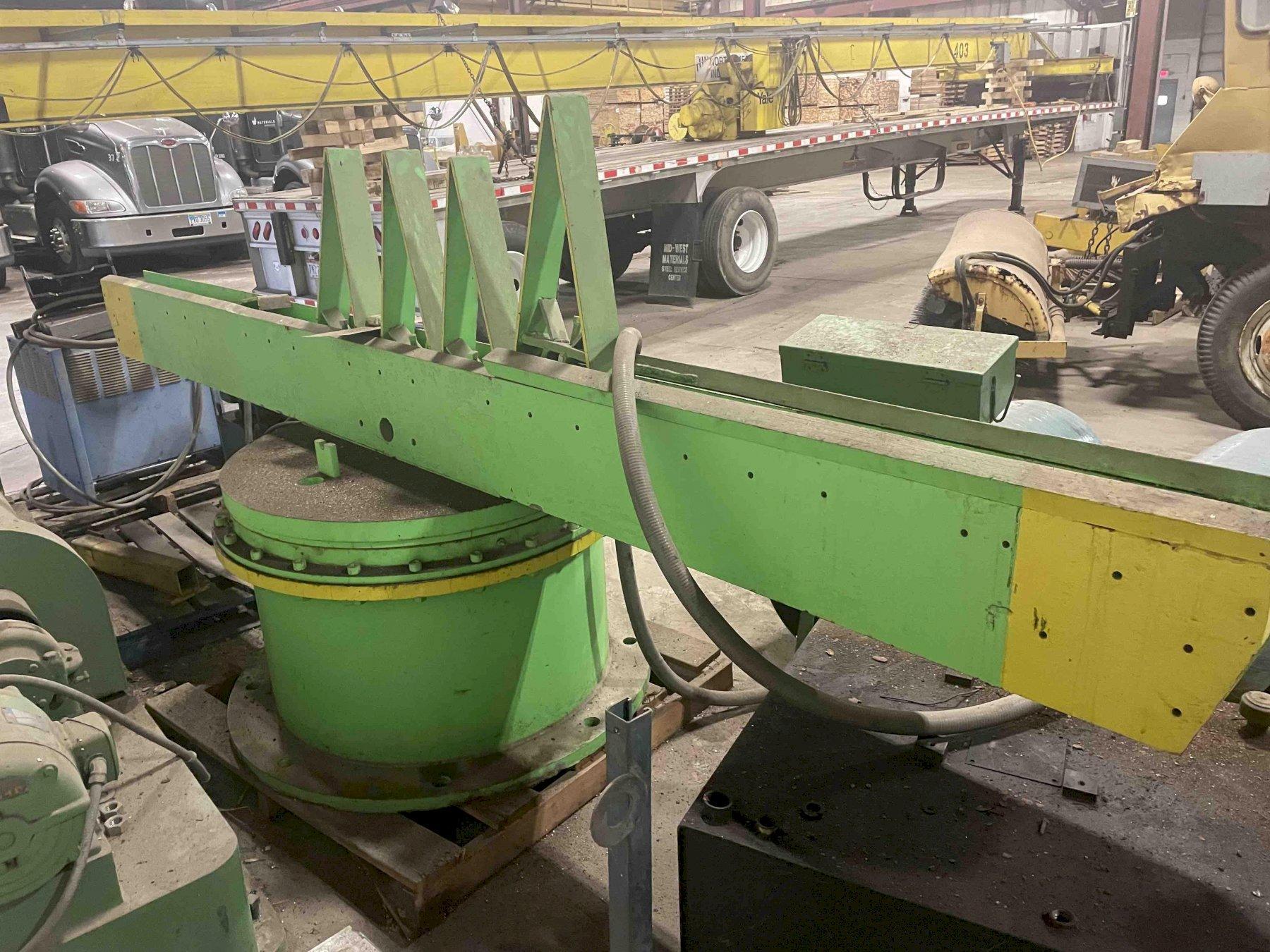 30,000 LB X 48″ RANGER 2-ARM COIL STAND TURNSTILE: STOCK #18275