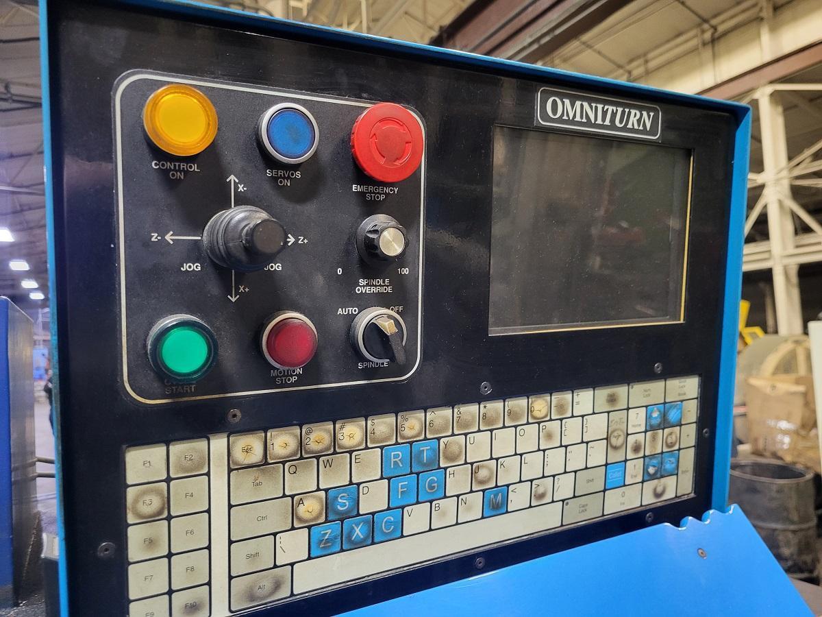 Omniturn GT-75 Series III 3-Axis CNC Gang Type Turning Center w/ C axis ...