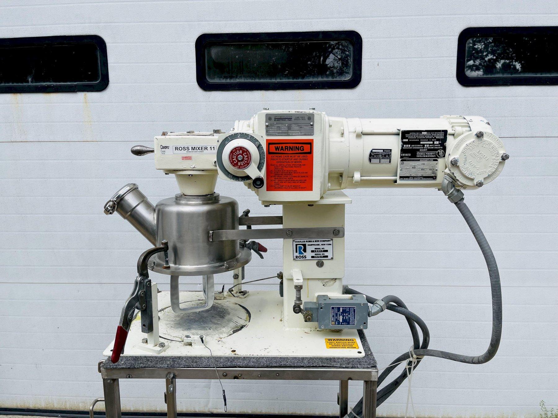 Charles Ross & Son Co LDM-1 One Gallon Vacuum Double Planetary Mixer ...