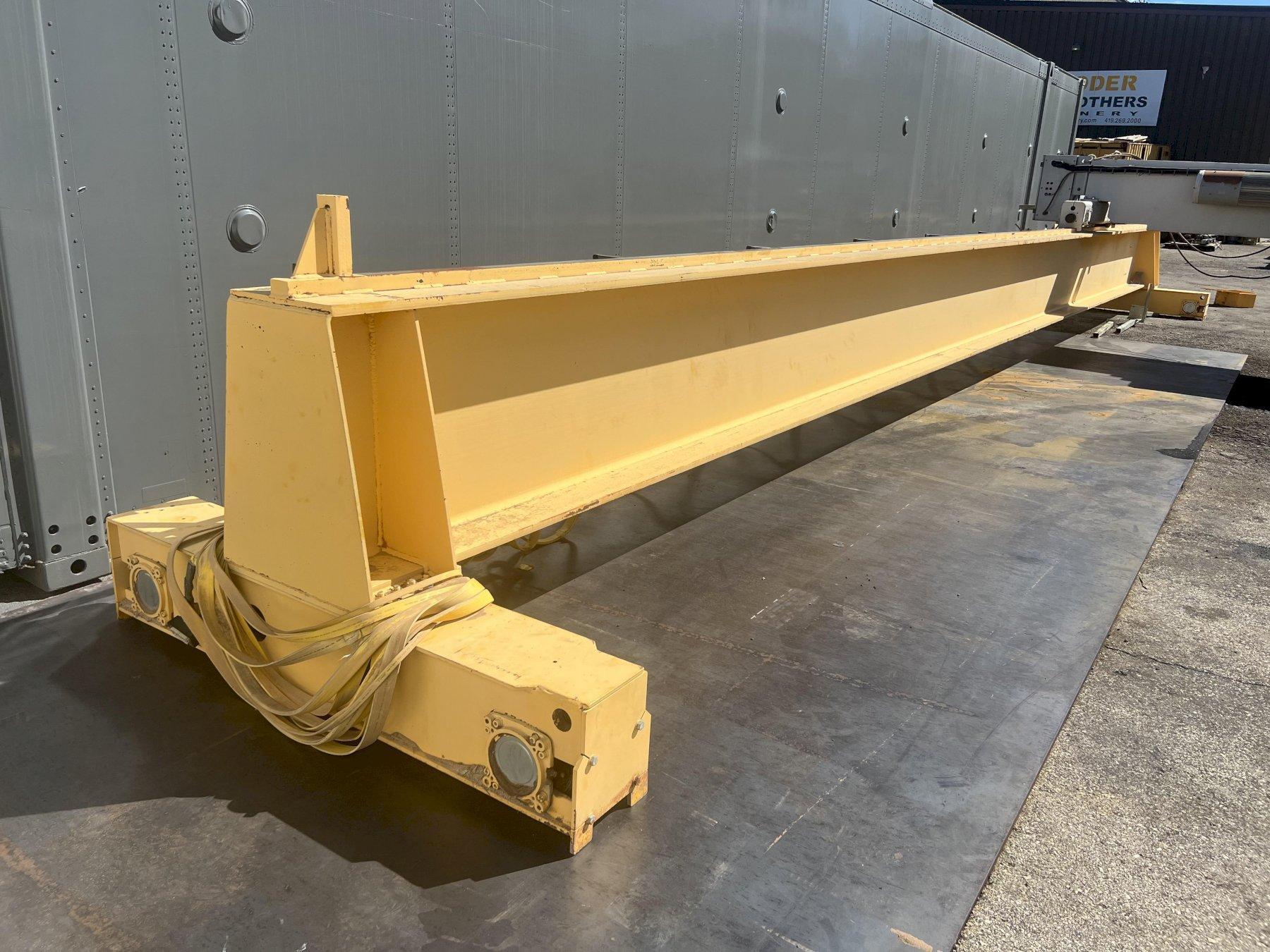 30 TON X 40′ KONE 8 WHEEL DOUBLE GIRDER & TOP-RUNNING OVERHEAD BRIDGE ...