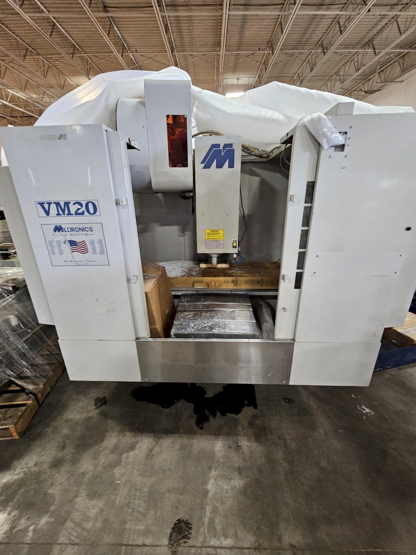 Milltronincs Model VM20 CNC Vertical Machining Center, S/N 9899. | AMC
