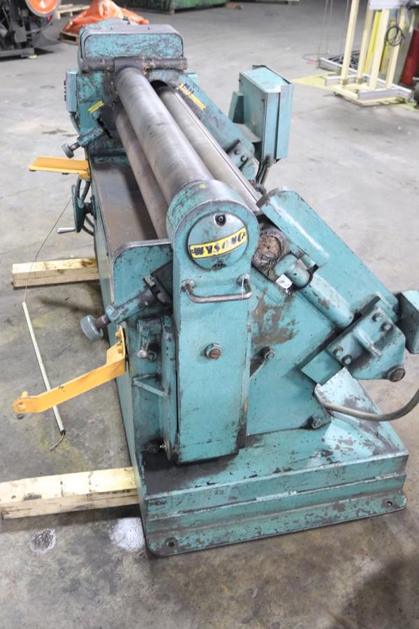 8 GA X 48″ WYSONG MODEL #C-48 POWER PLATE ROLL: STOCK #10114