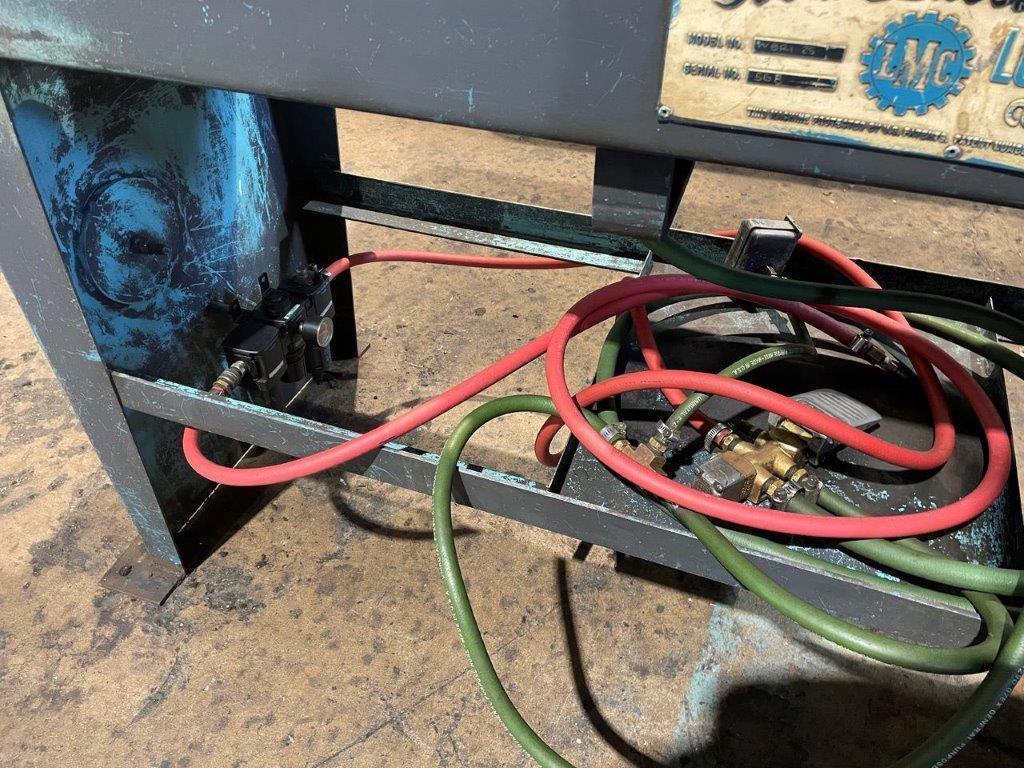 Lubow WBR 1 Table Wire Bender 2 Stop | FH Machinery Inc.