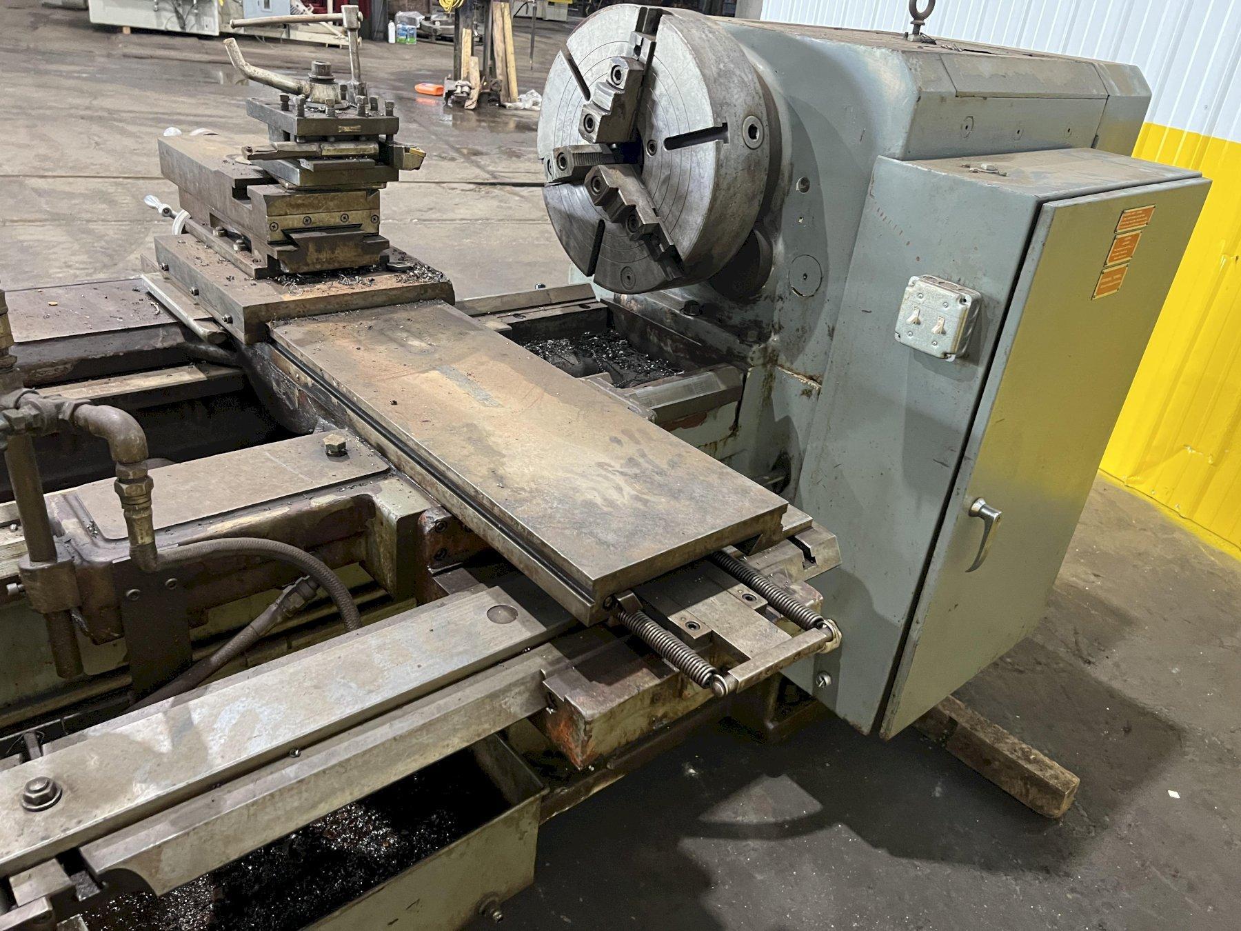 25″ X 96″ KINGSTON MODEL #HR3000 HEAVY DUTY ENGINE LATHE: STOCK #18947