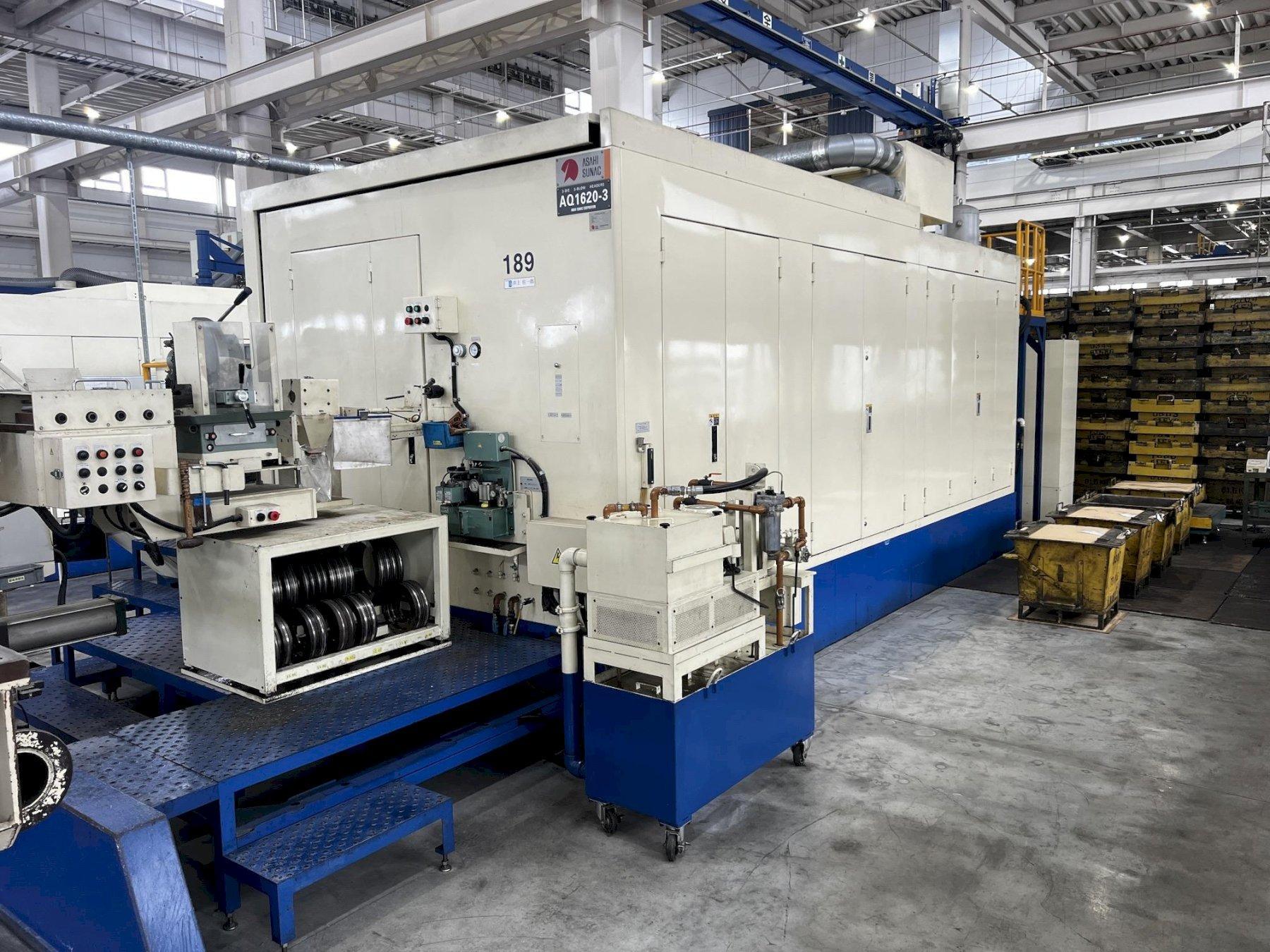 Asahi Sunac Model AQ1620-3 Three Die Progressive Header | Hariton Machinery Company, Inc.