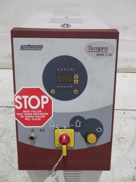 Wittmann Used Tempro Basic C 200 Digital Mold Temperature Controller ...
