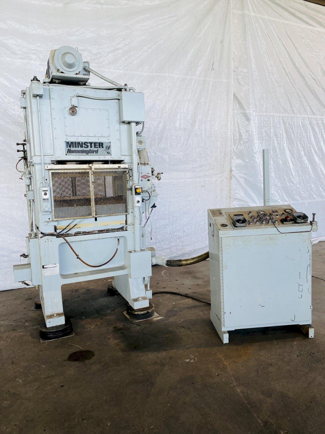 30 TON MINSTER HUMMINGBIRD HB2-30 HIGH SPEED PRESS. STOCK # 0744121 | G ...