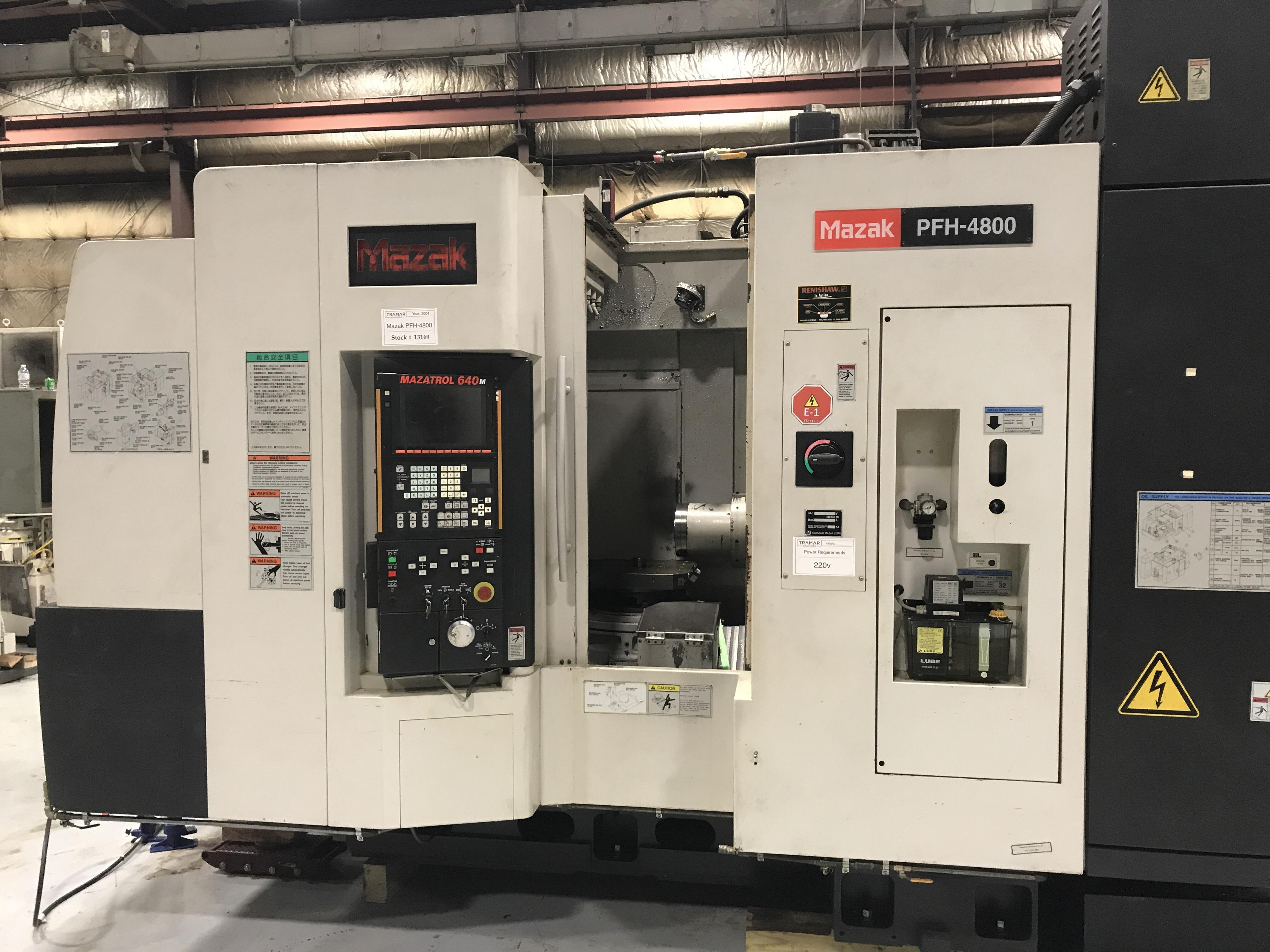2004 Mazak PFH 4800 Tramar Industries