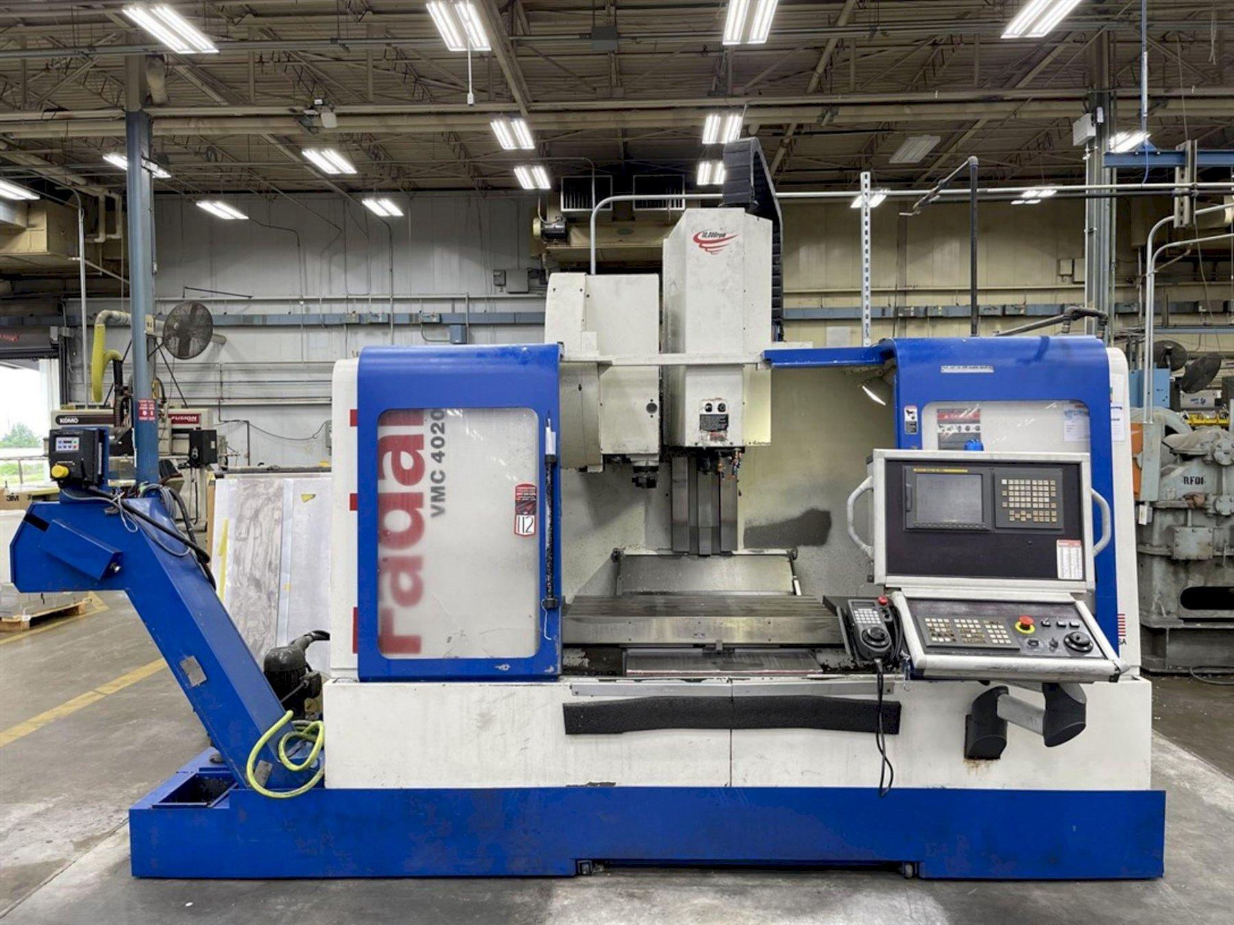2005 Fadal VMC-4020 CNC Vertical Machining Center | Tramar Industries