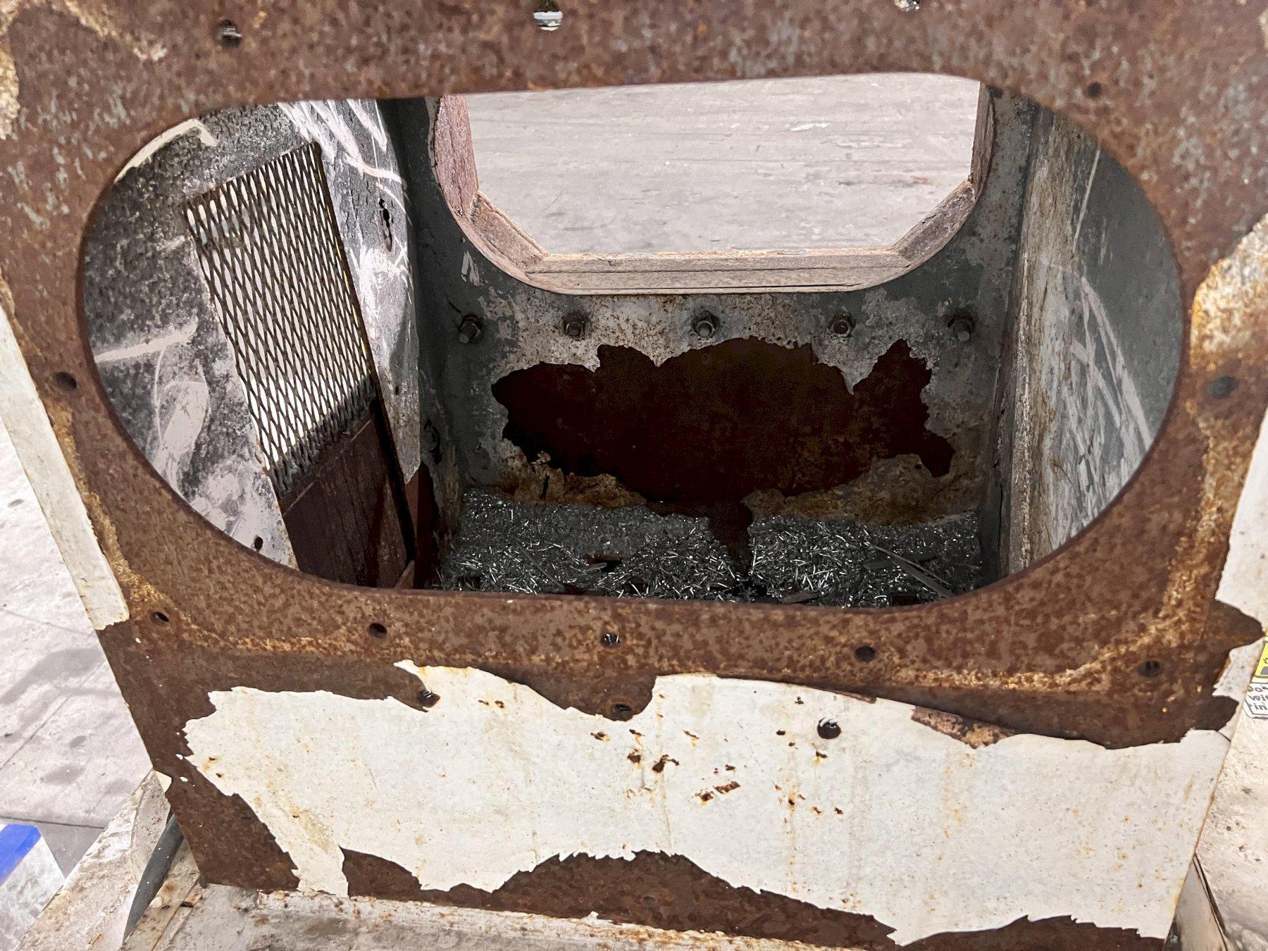 KOMAR MODEL #ES-2220-25 SCRAP SHREDDER & PUCK BRIQUETTER MACHINE: STOCK ...