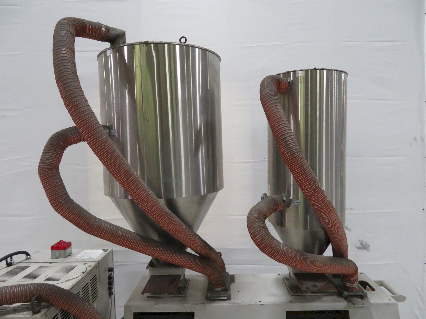 AEC Used AD30-F Dual Hopper Material Dryer, Desiccant, Approx. 30 lbs ...